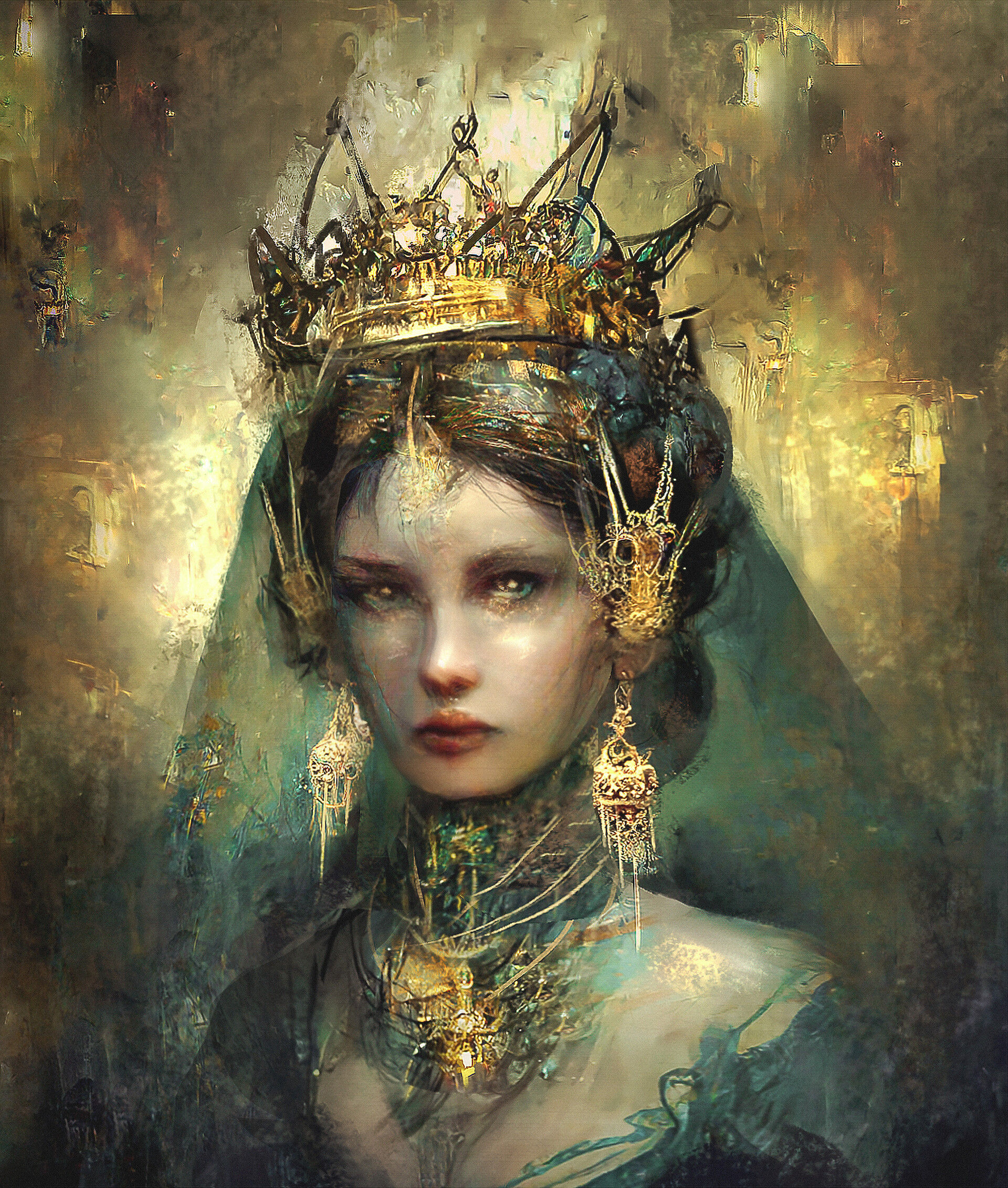 ArtStation - The Queen of Gold