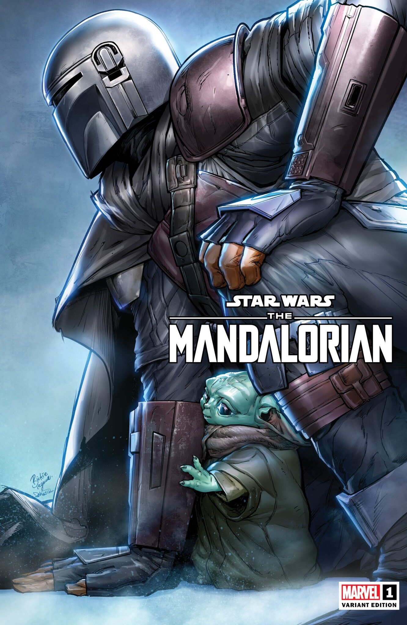 Rickie Yagawa Star Wars The Mandalorian 2022 1 Variant Cover