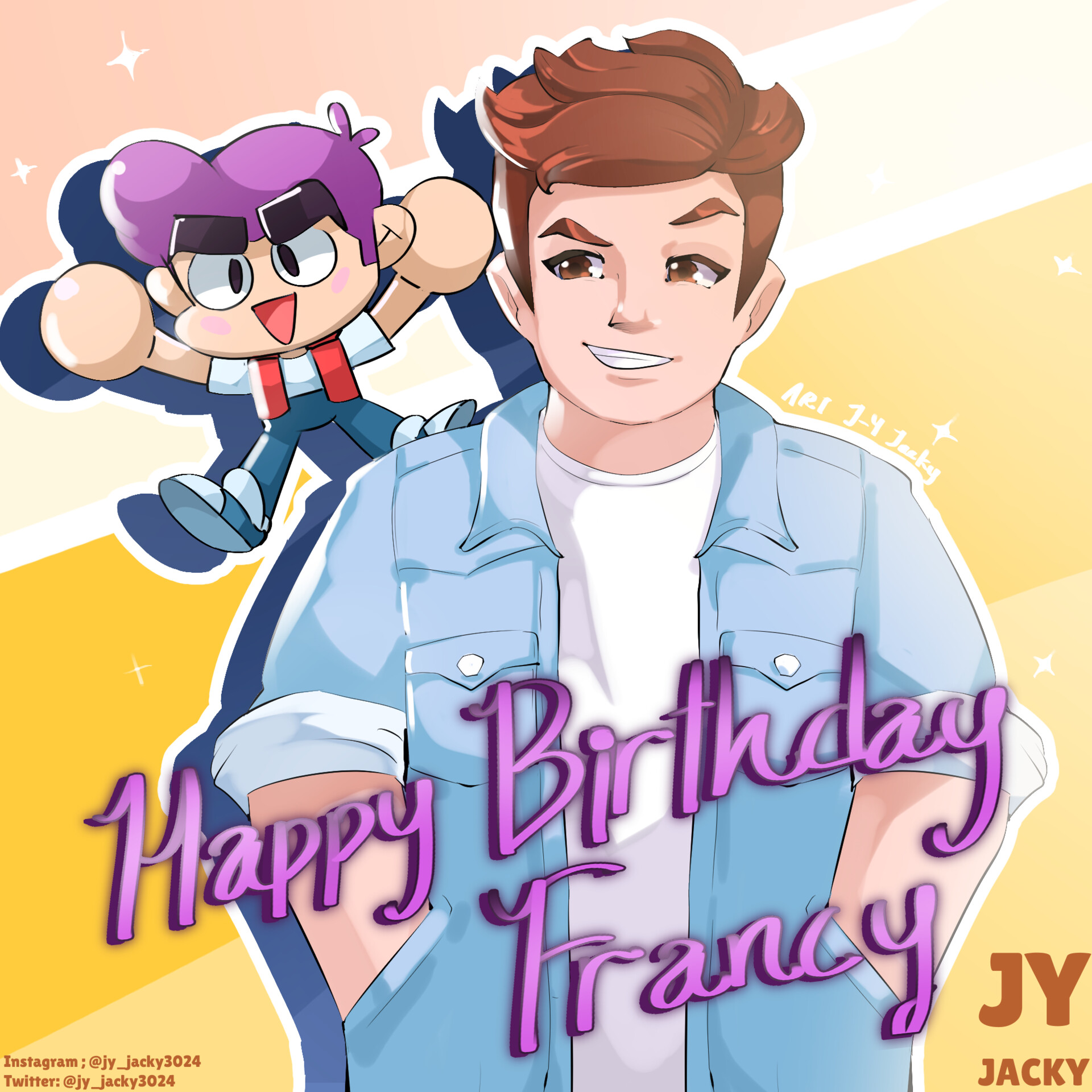 ArtStation - Happy birthday Francy Artist mini gift