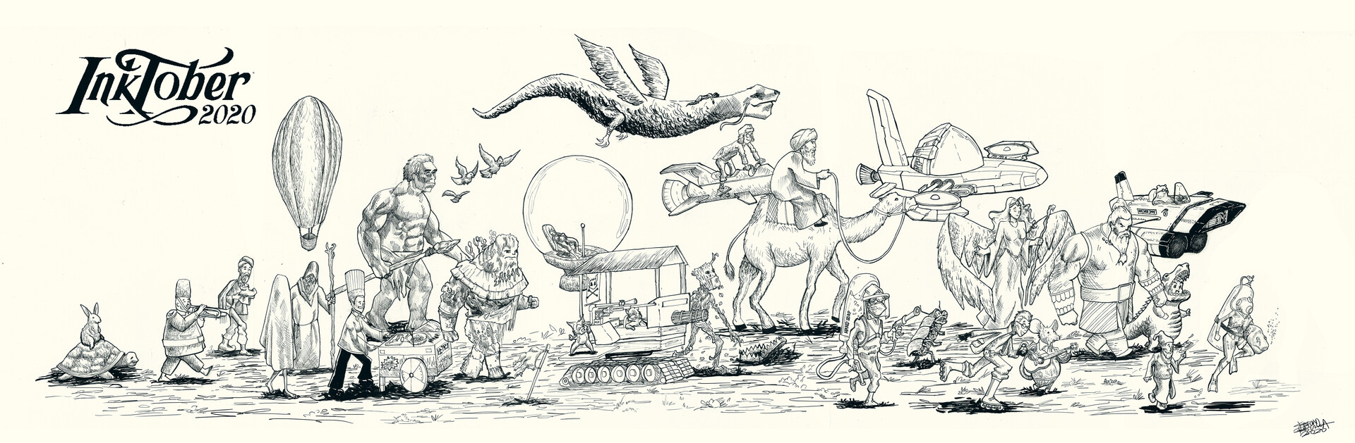 ArtStation - Inktober 2020