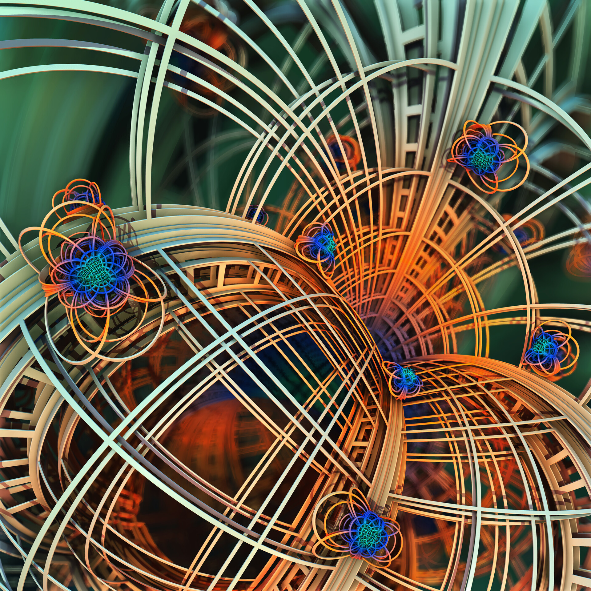 ArtStation - Geometry of Dreams - Art Made with 3D Fractals