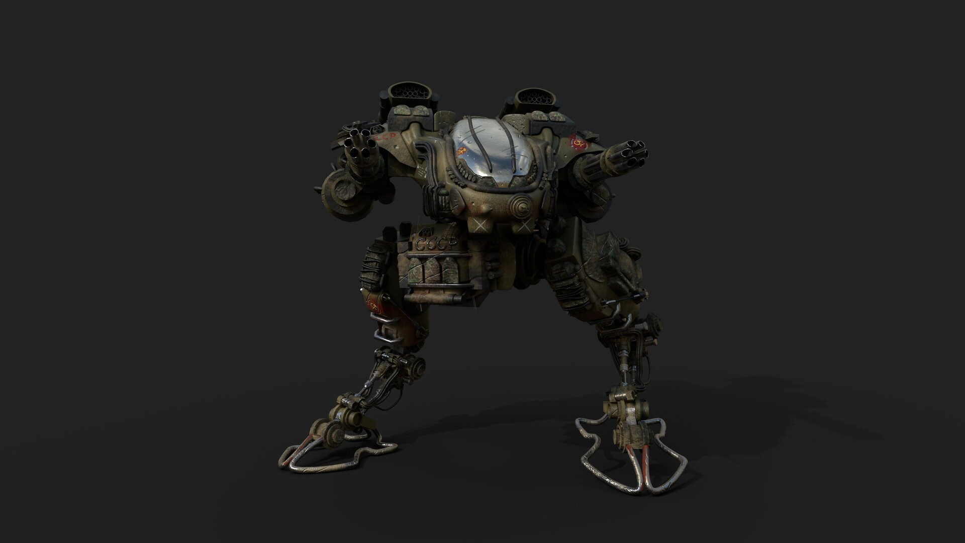 ArtStation - Battle Mech "RM-2"