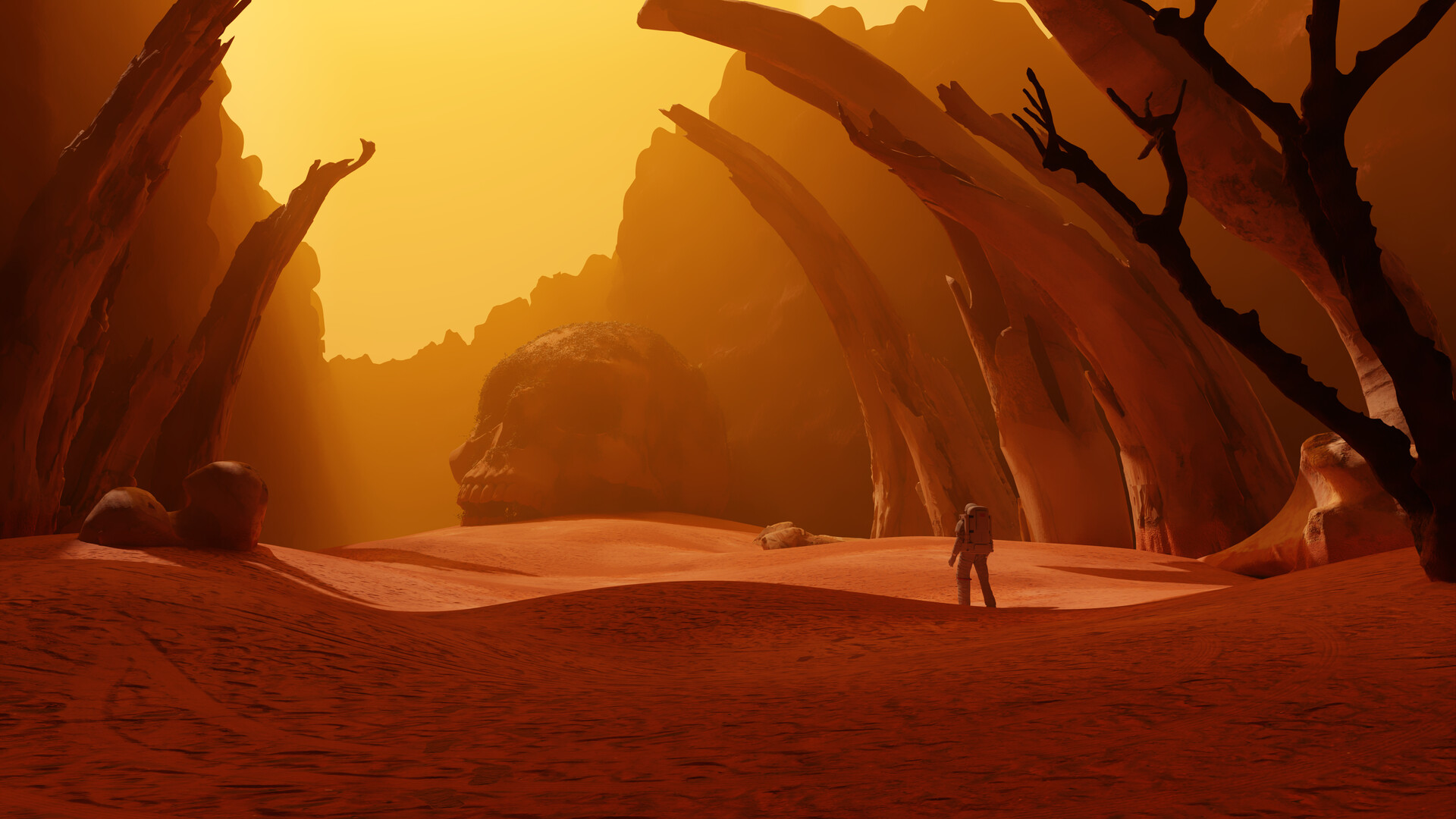 ArtStation - Alien Canyon