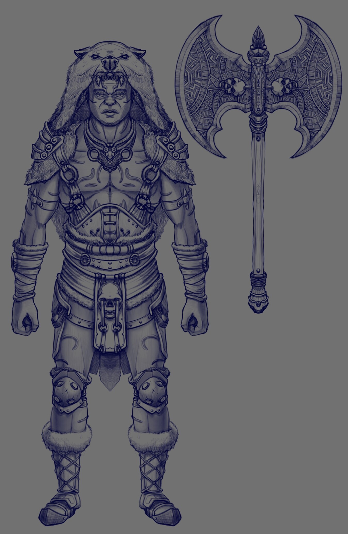 ArtStation - Barbarian