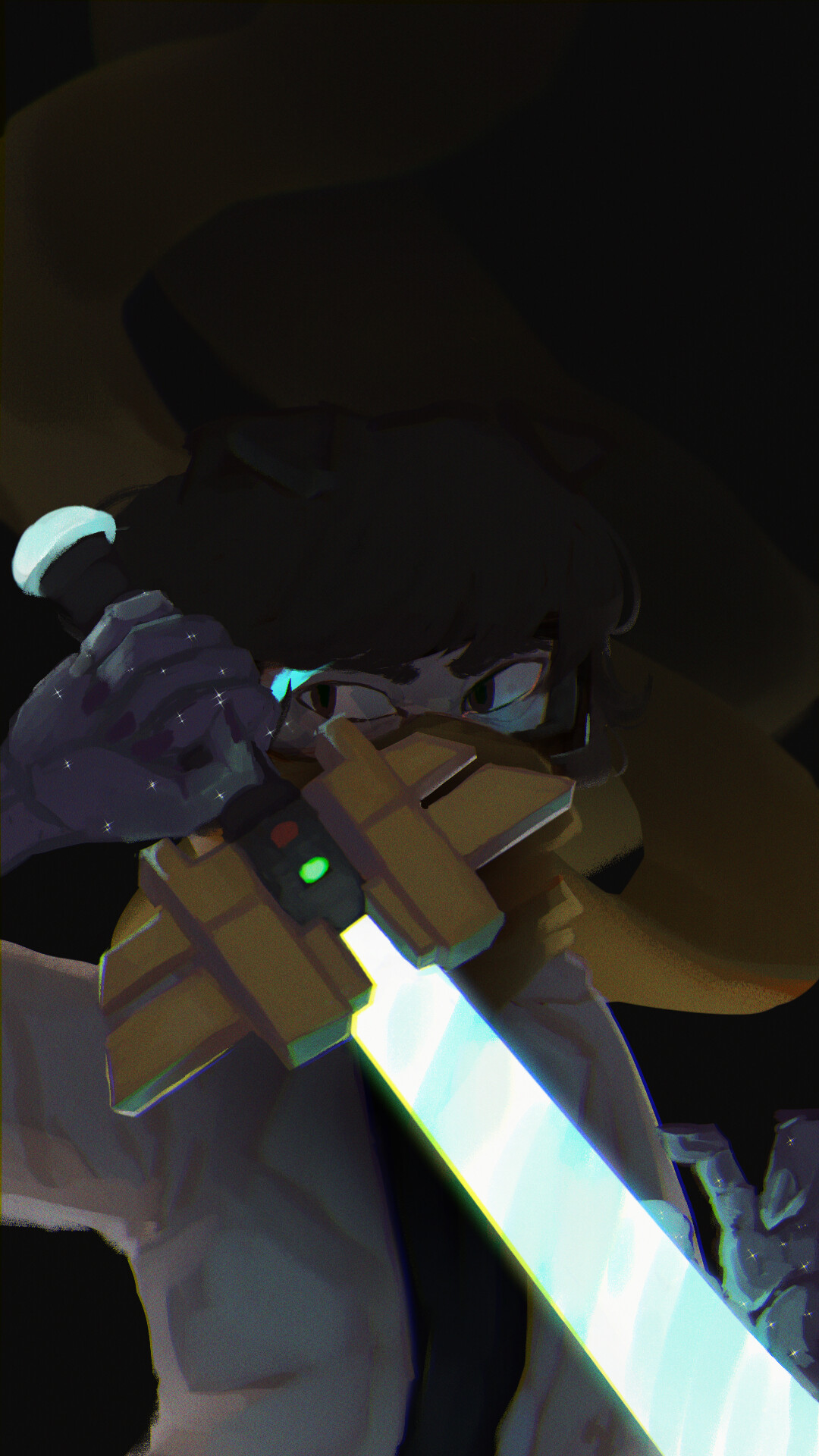 ArtStation - glowing sword