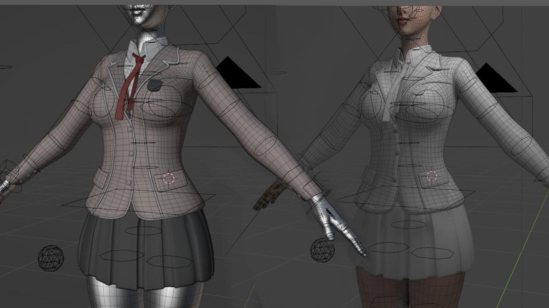 ArtStation - Uniform modeling, training