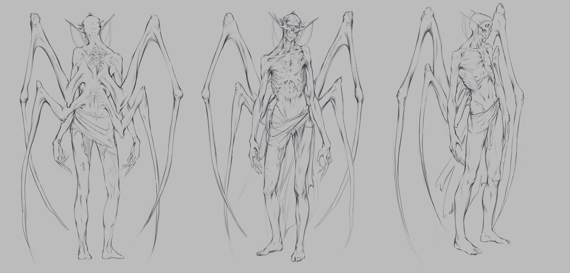 ArtStation - Horror Humanoid Character Sheet