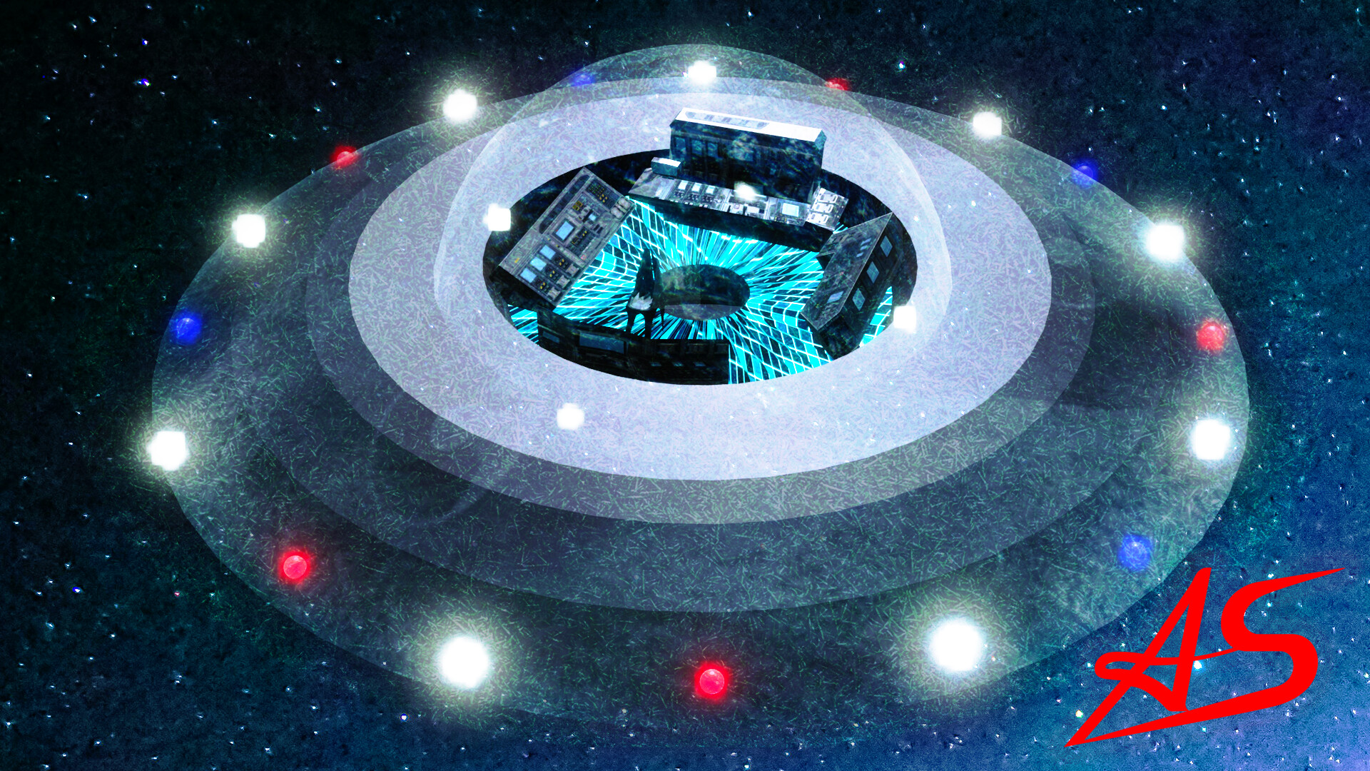 ArtStation - The Alien's UFO - Original Design