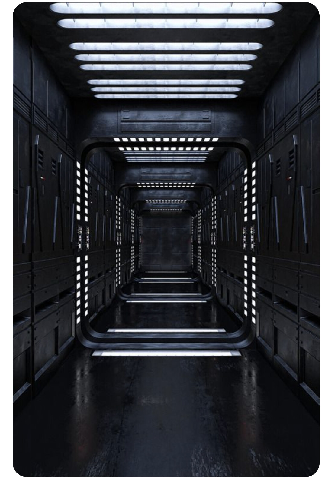 ArtStation - Horror SciFi Corridor Scene