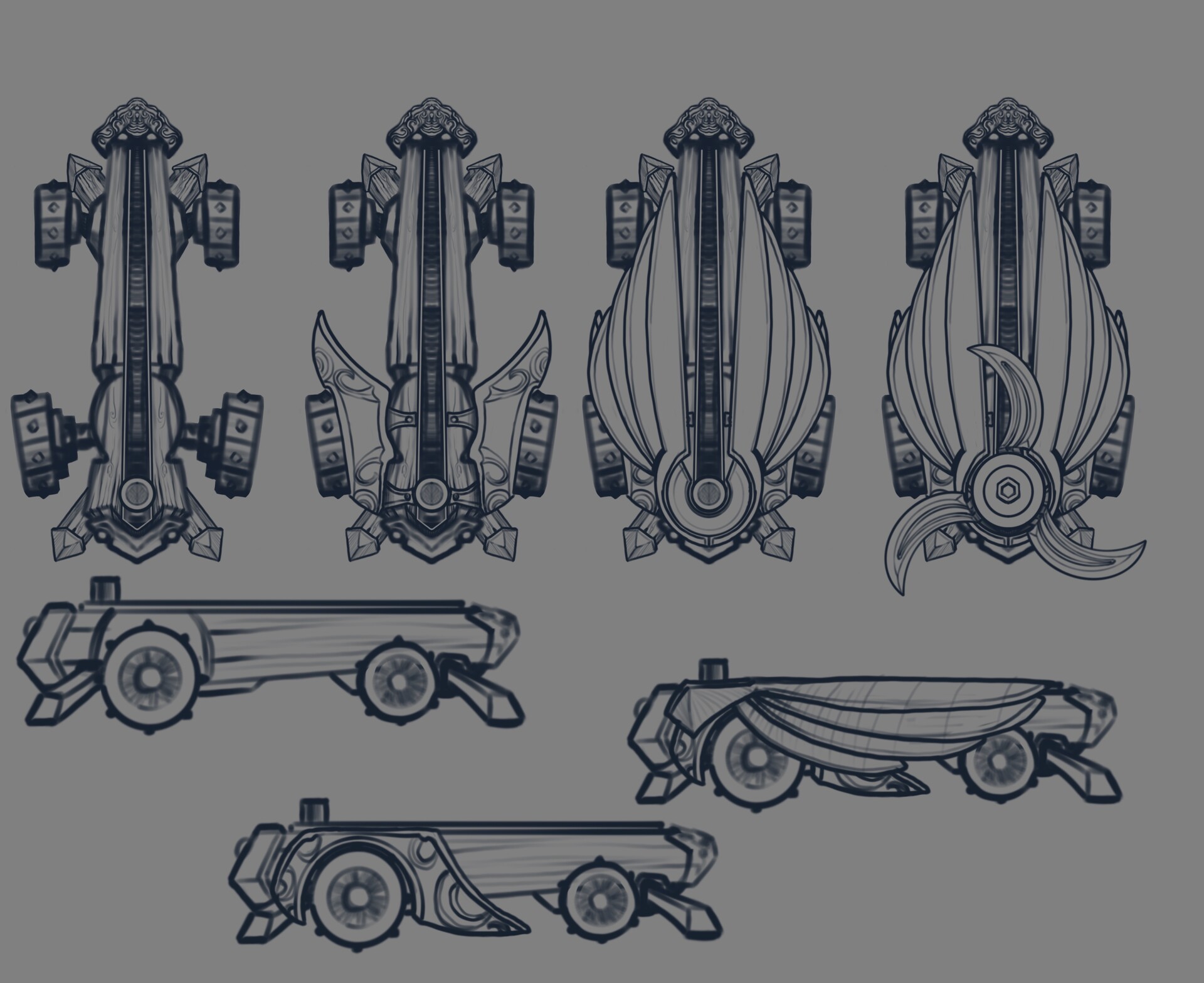 ArtStation - Fantasy Siege Weapon