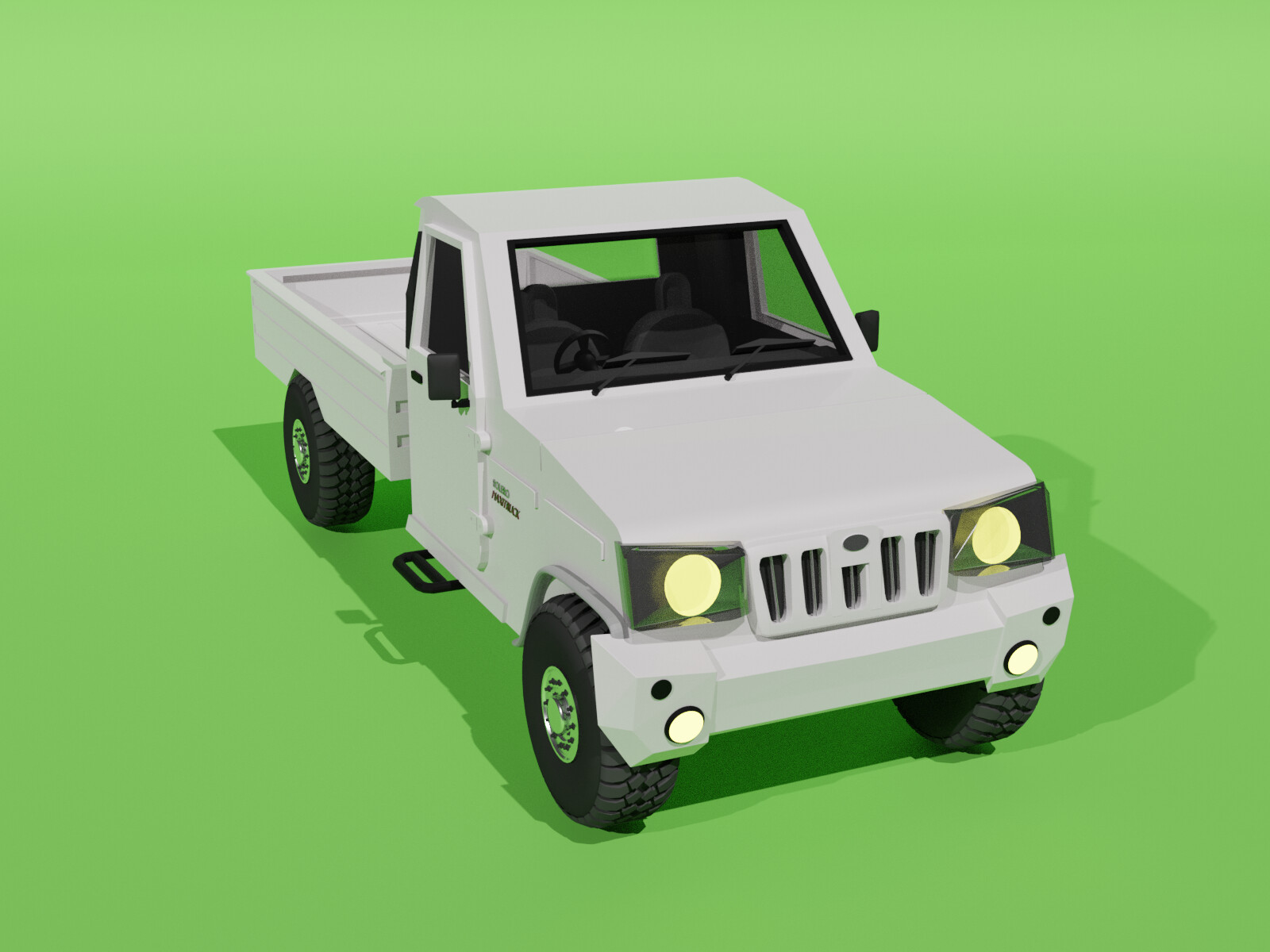 ArtStation - Mahindra Bolero 3D