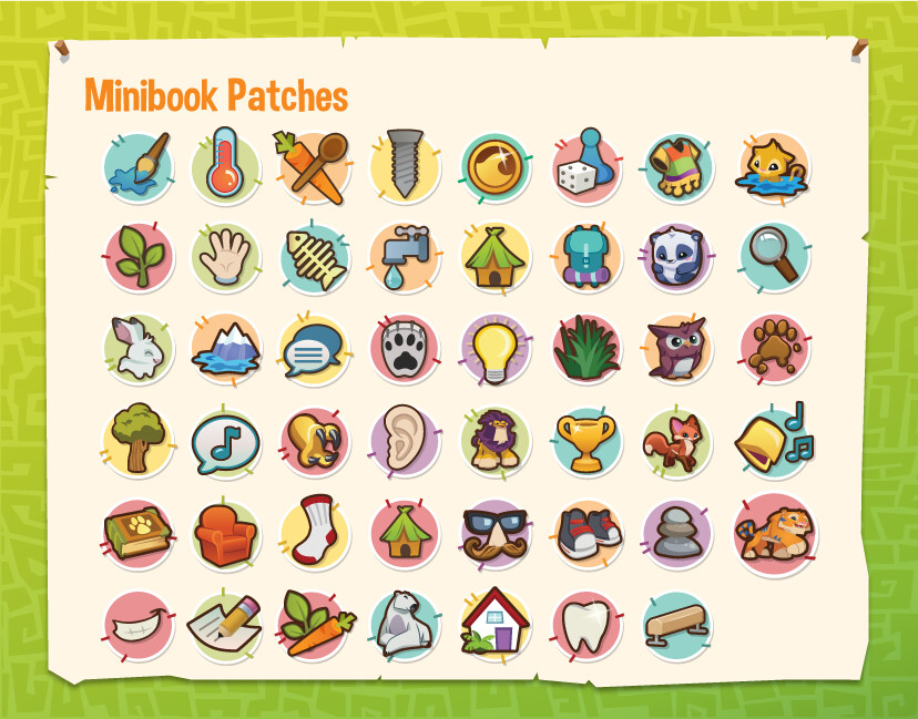 ArtStation - Mini Book Patches