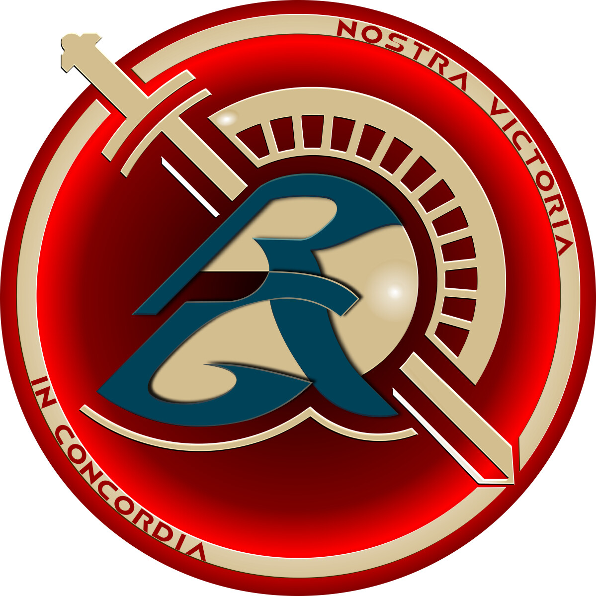 ArtStation - Logo for Right Games Arma 3 Server