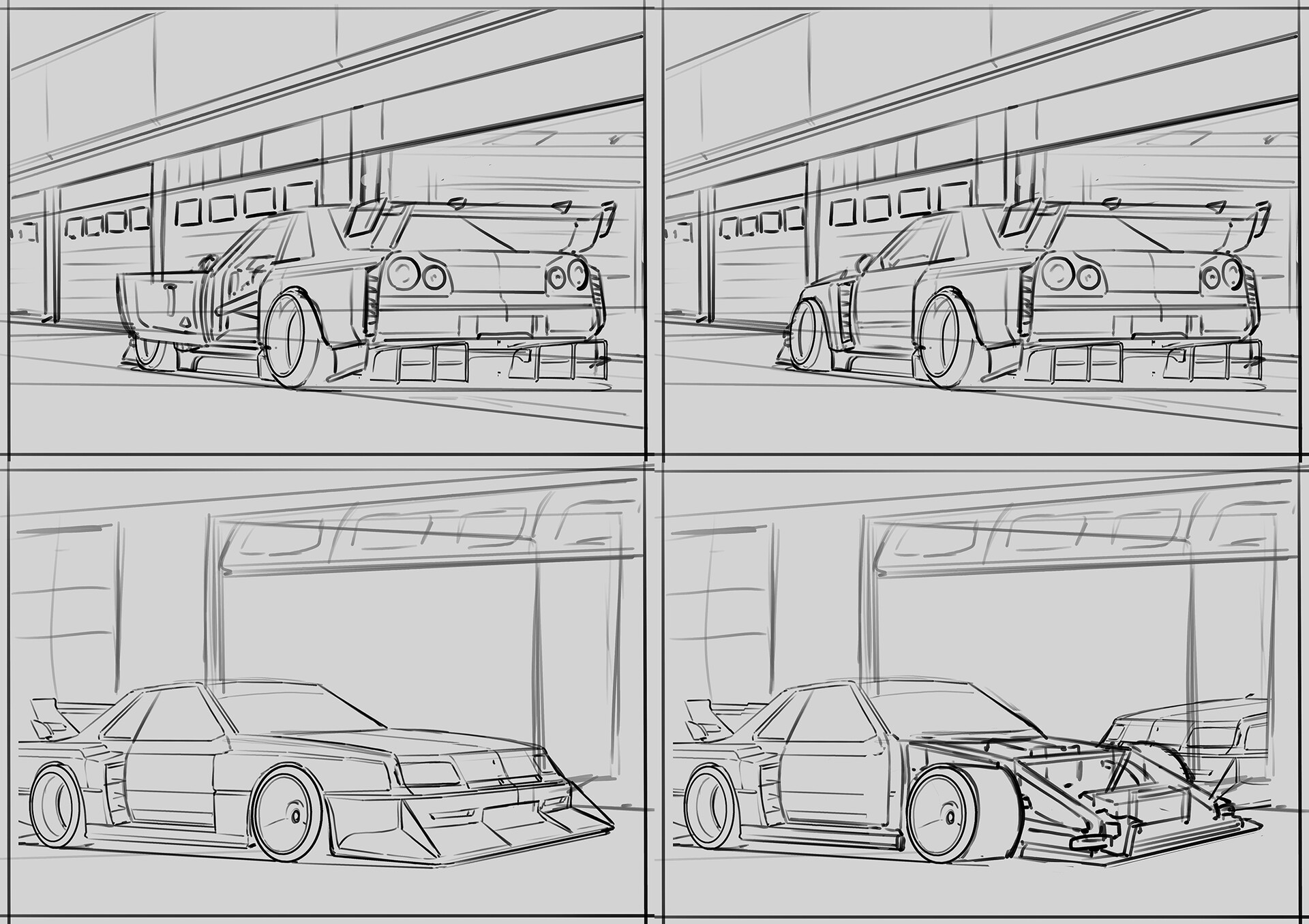 nissan gtr coloring sheet