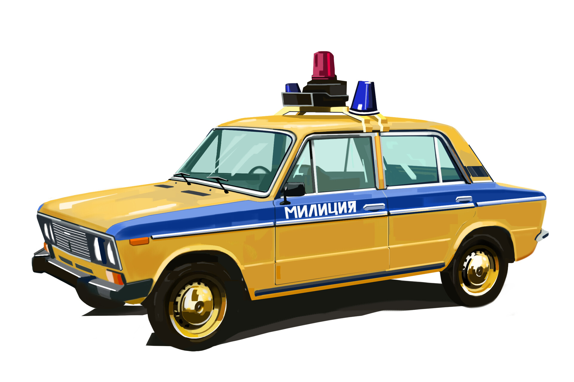 ArtStation - Soviet cars