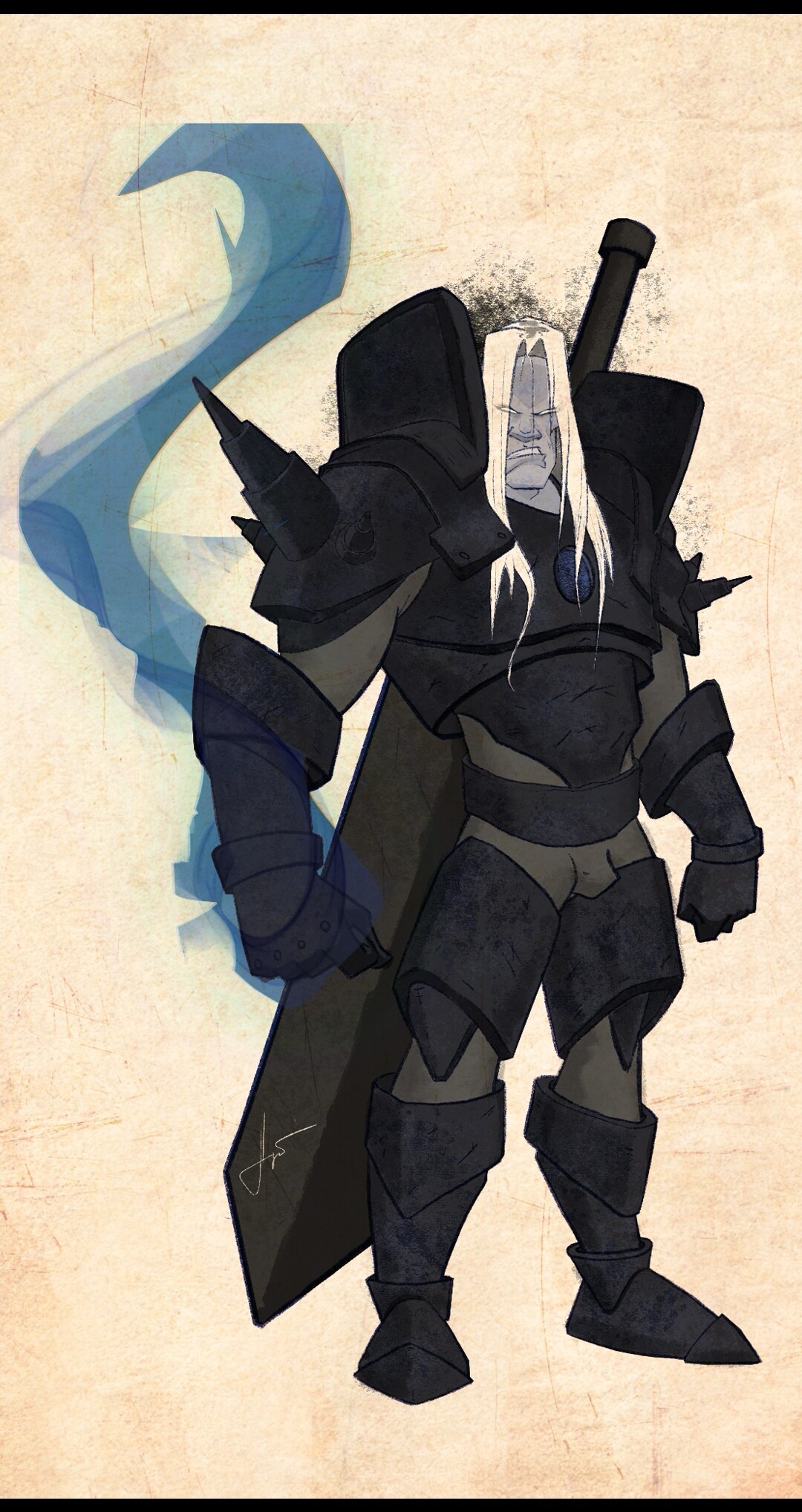 ArtStation - Death knight wc3