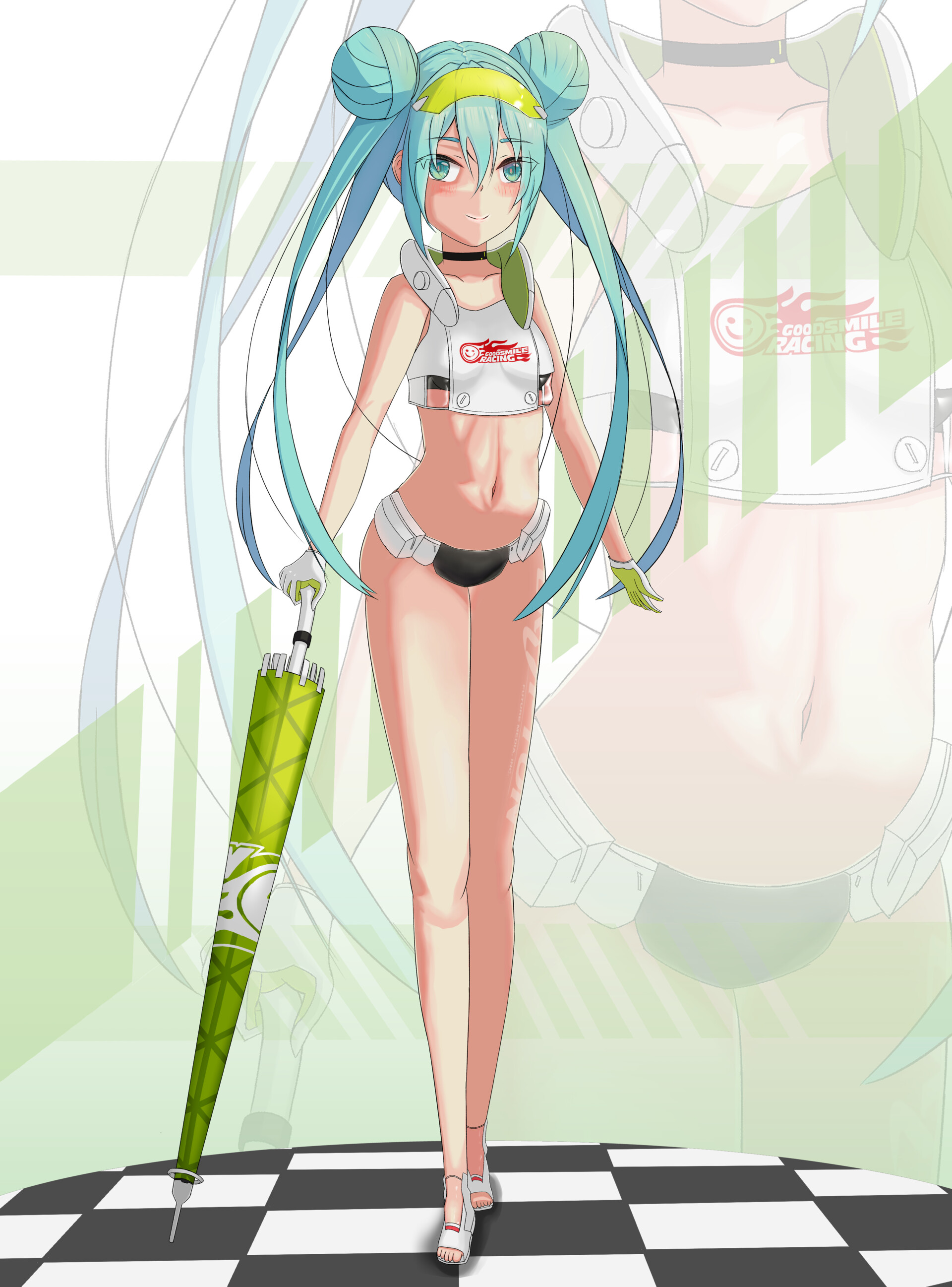 ArtStation - Miku Racing Queen 2022