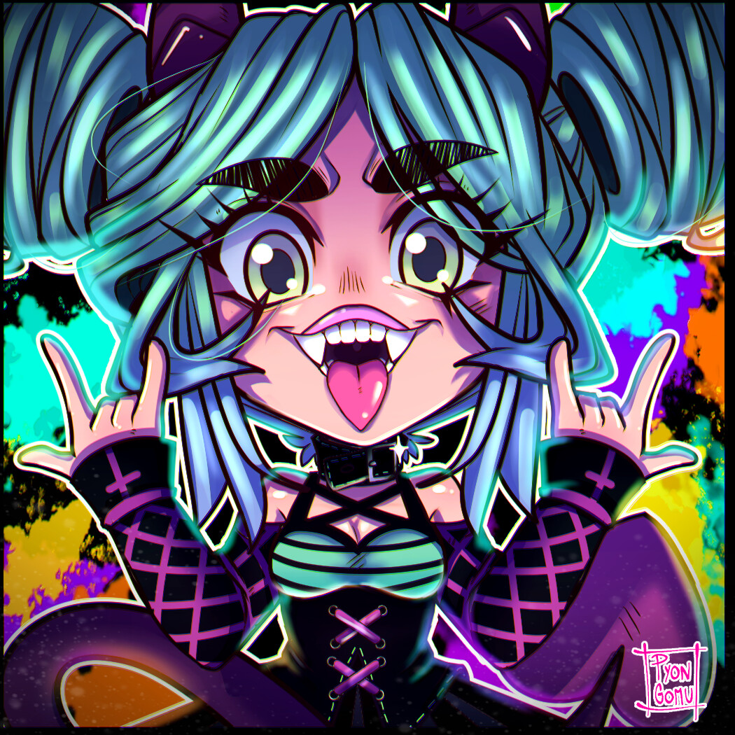 ArtStation - [OC]-Chibi Pyon