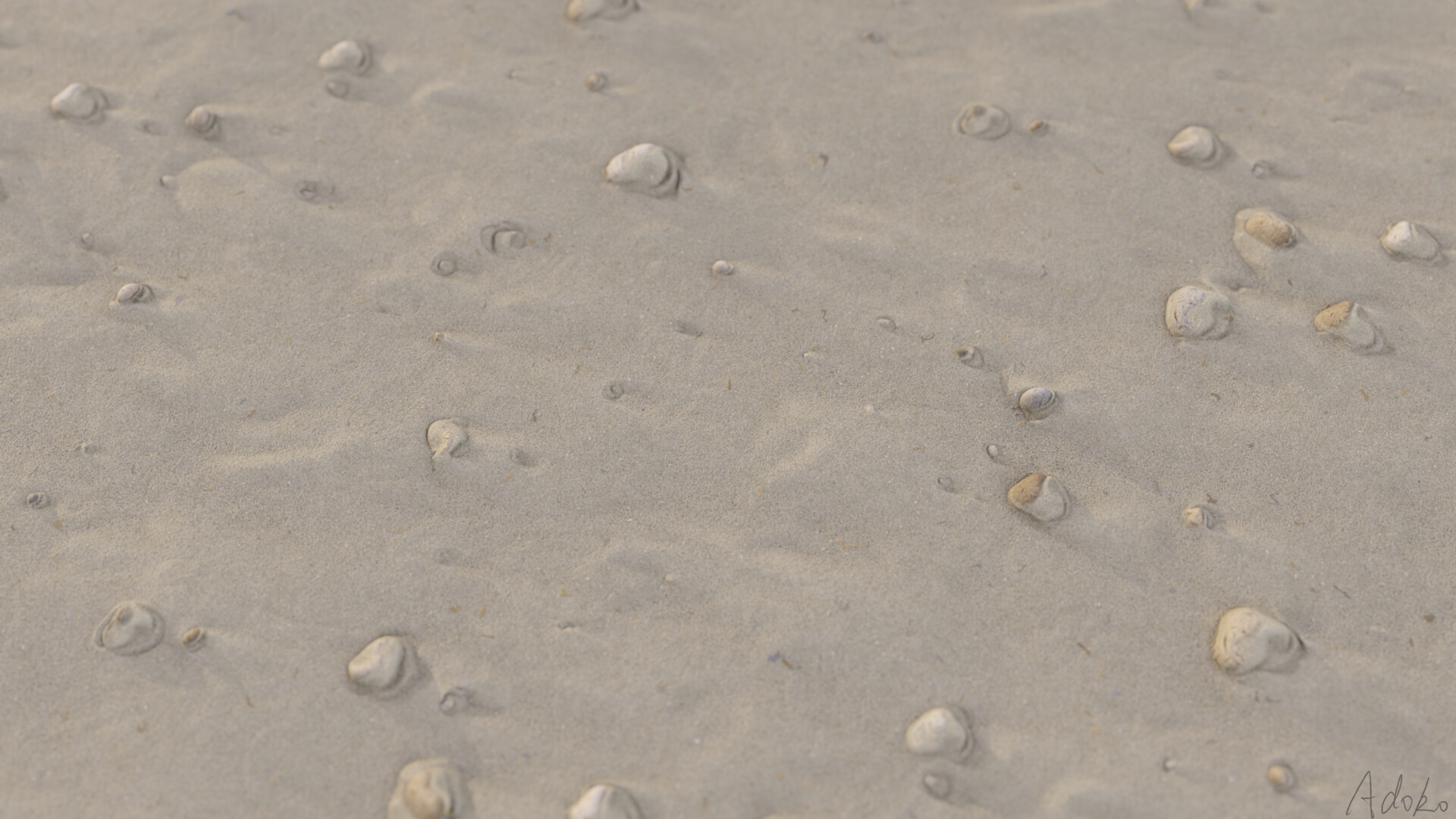 Adoko - pebbles material study