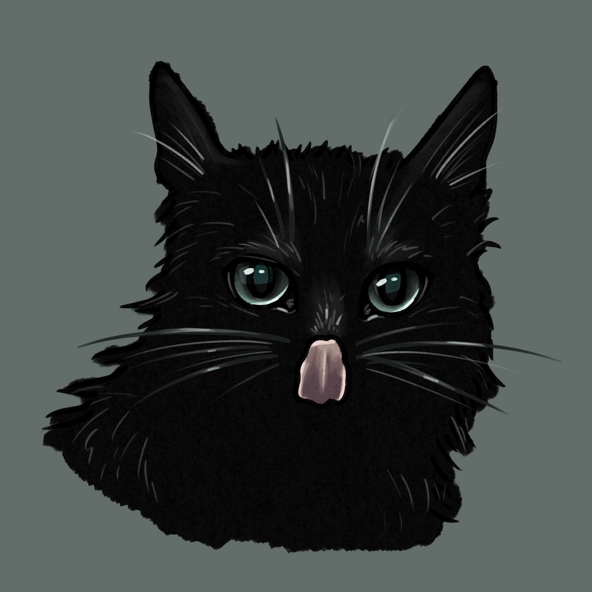 ArtStation - cat meme 2