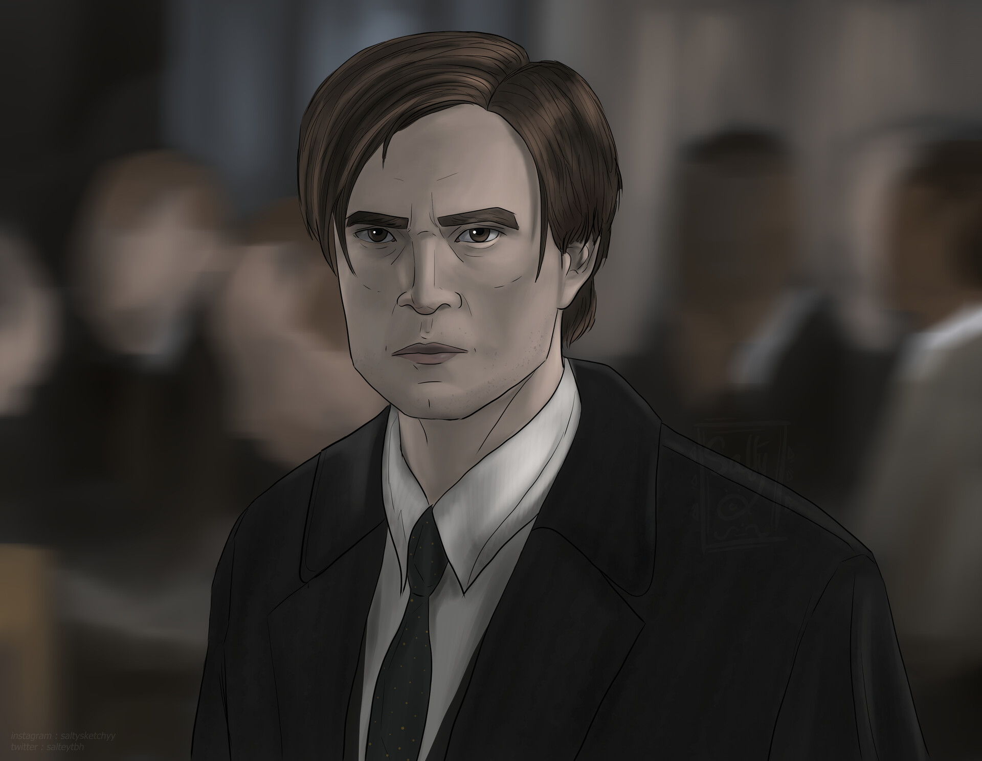 ArtStation - Bruce Wayne Study - The Batman