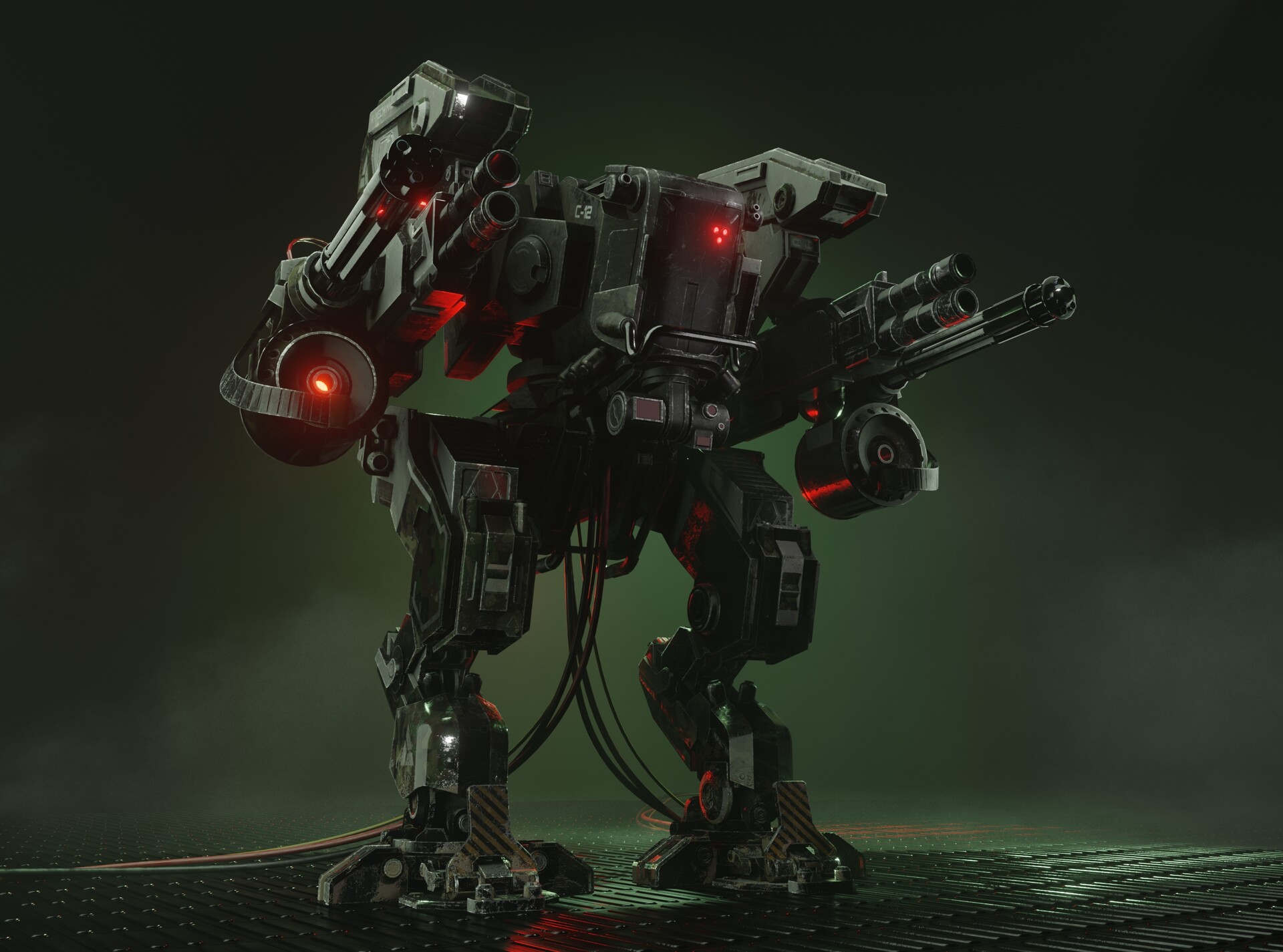 ArtStation - C-12 K-MECH MK2