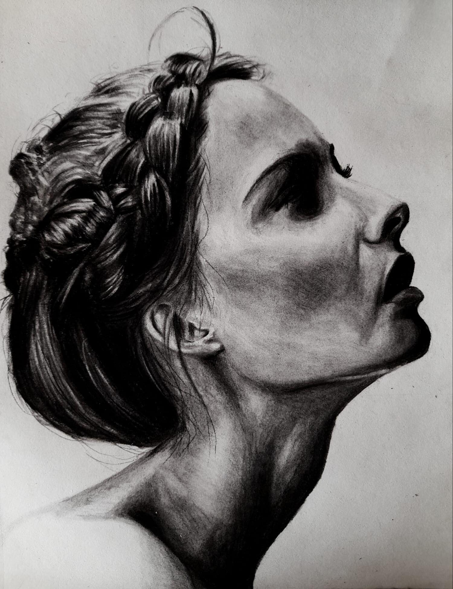 realistic side drawing