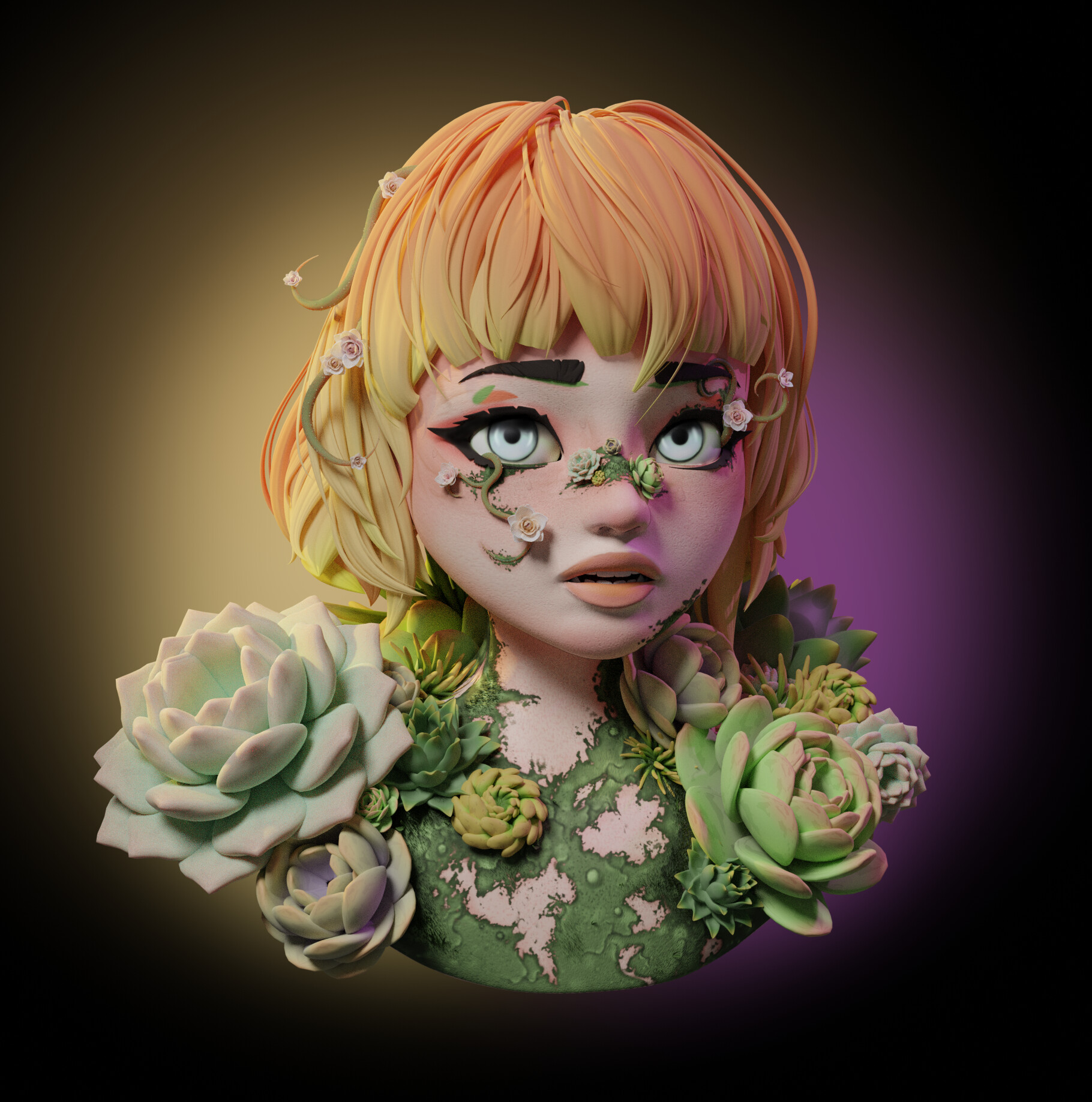 ArtStation - Flower Girl?