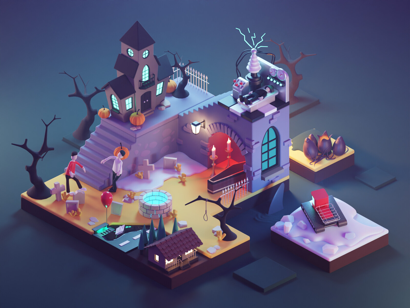 ArtStation - Horror Movies Mashup