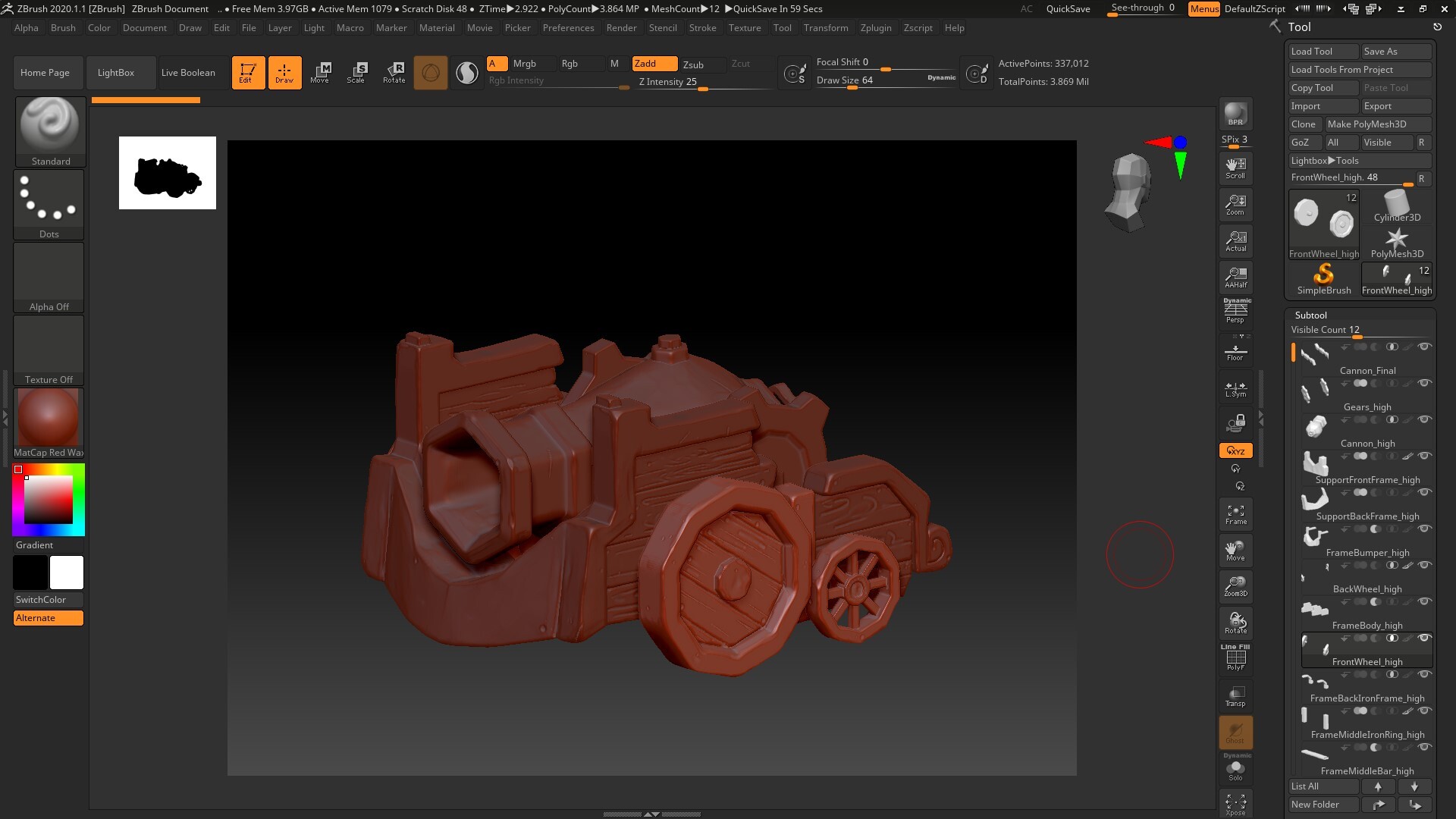 Calvin Tjuanda - Stylized Bombard