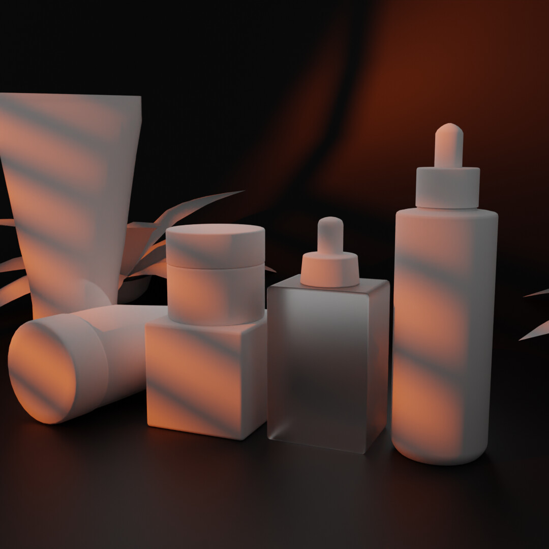 ArtStation - beauty cosmetics