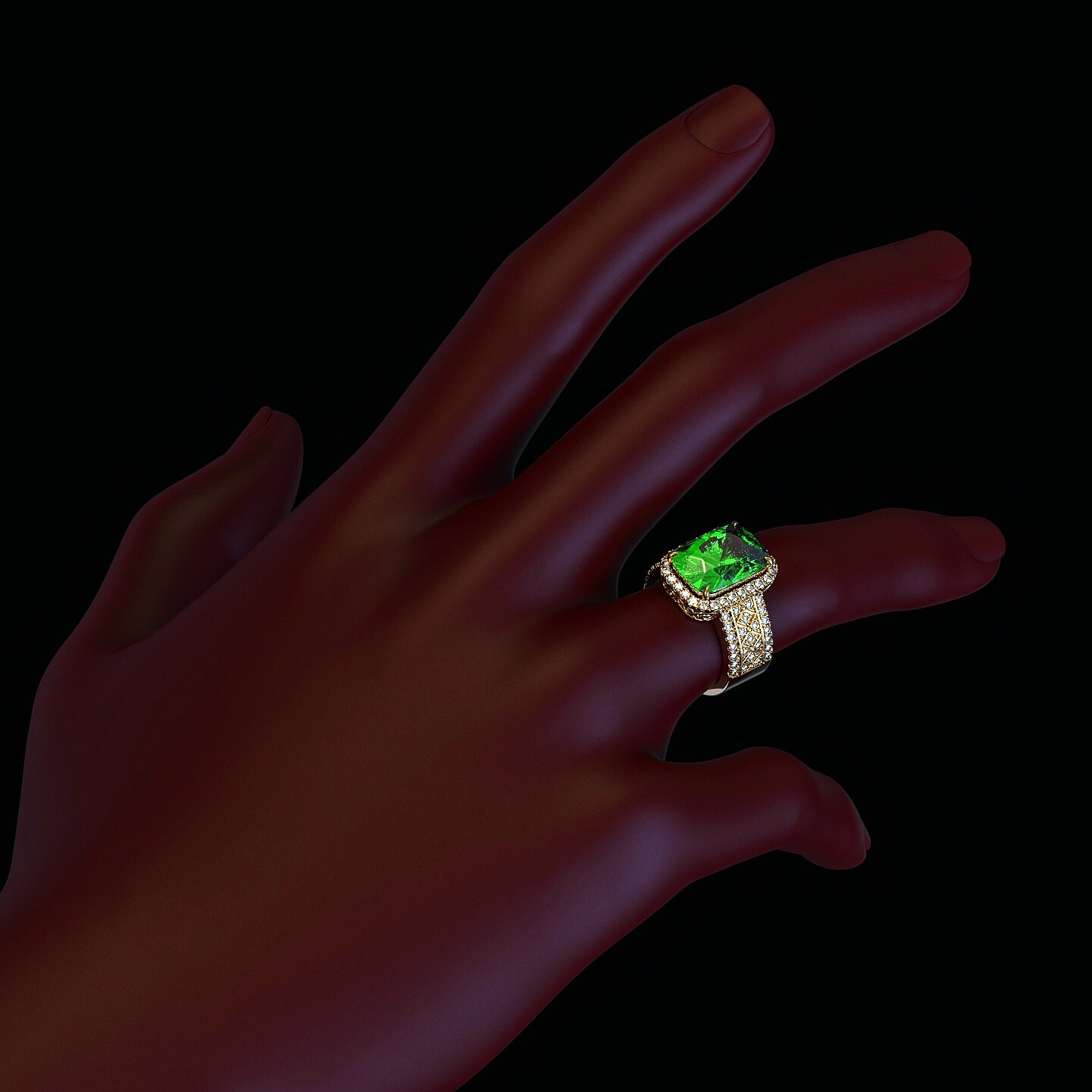 ArtStation - Gold Ring