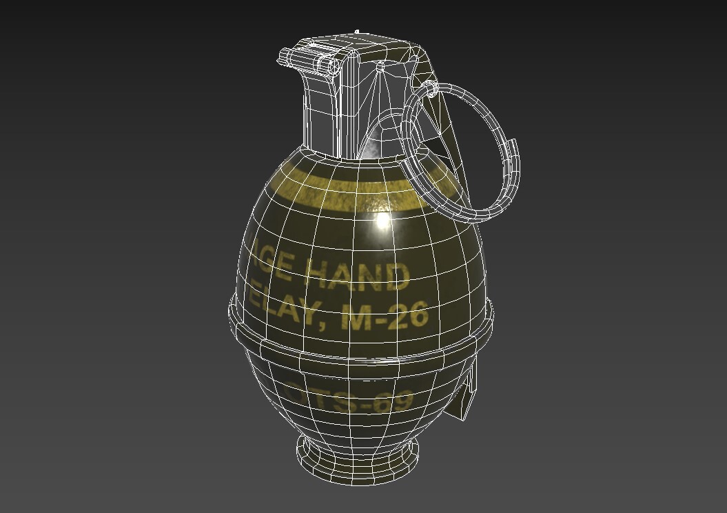 m26 grenade explosion