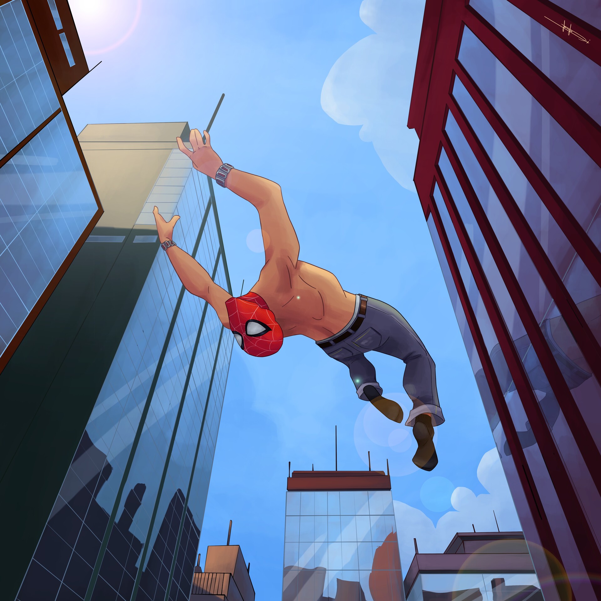 Artstation Spider Man Fan Art