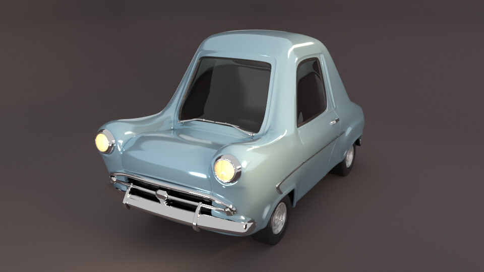 ArtStation - Stylised Car 3D Model
