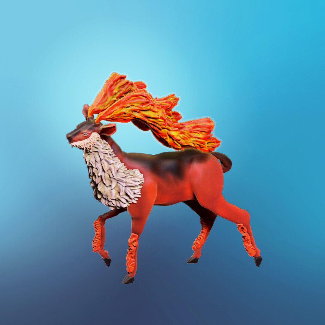 ArtStation - Sunfire - Pokemonster Challenge - Art Heroes