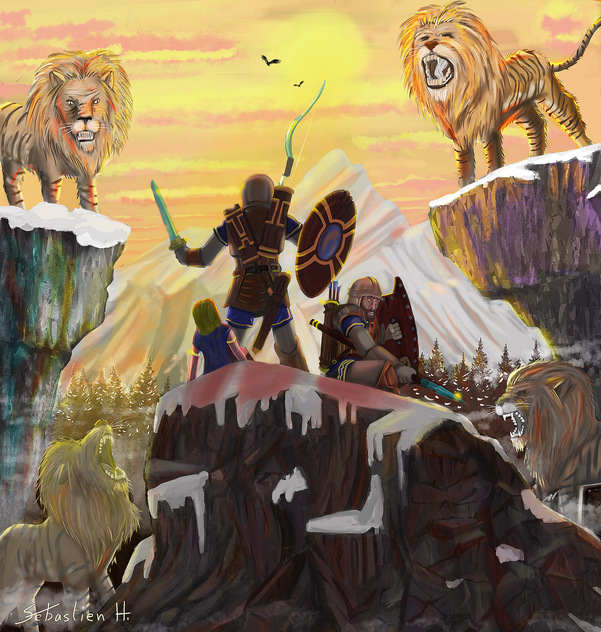 ArtStation - Trapped , no escape