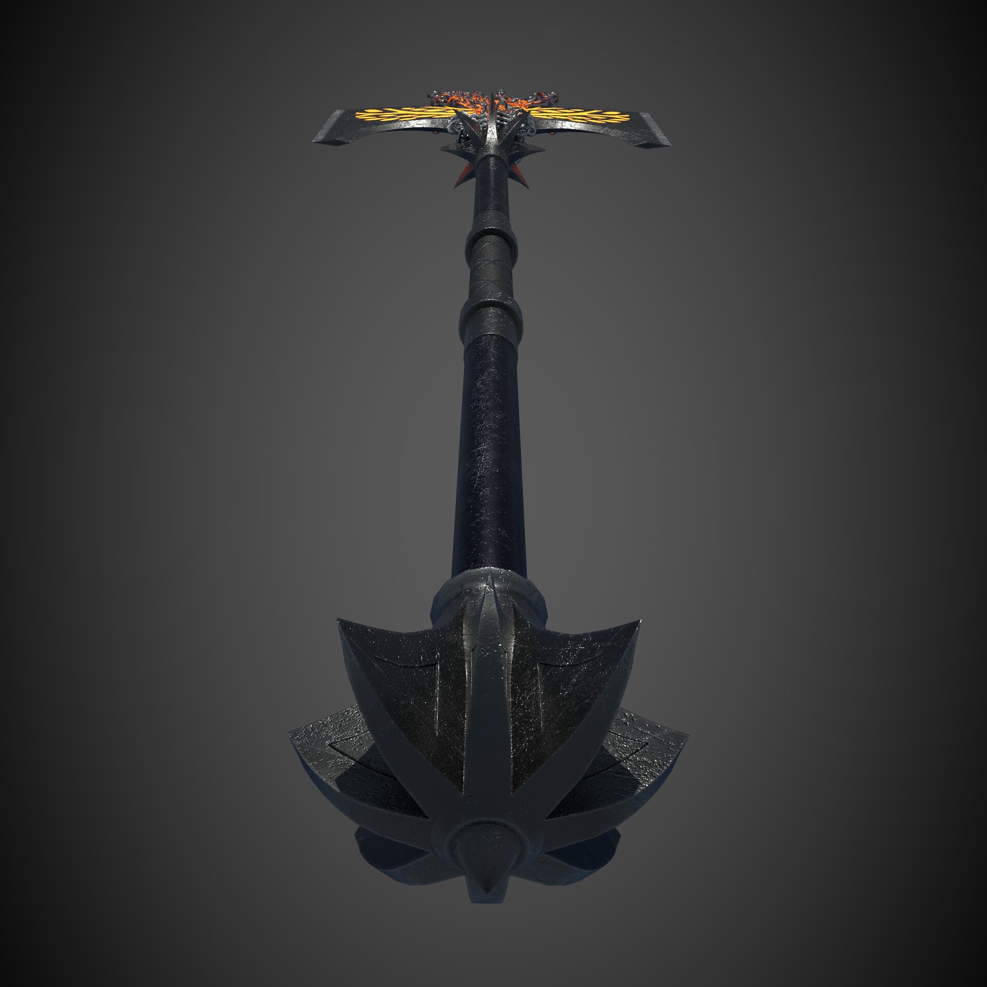 Austin Cain - Iron Battle Axe