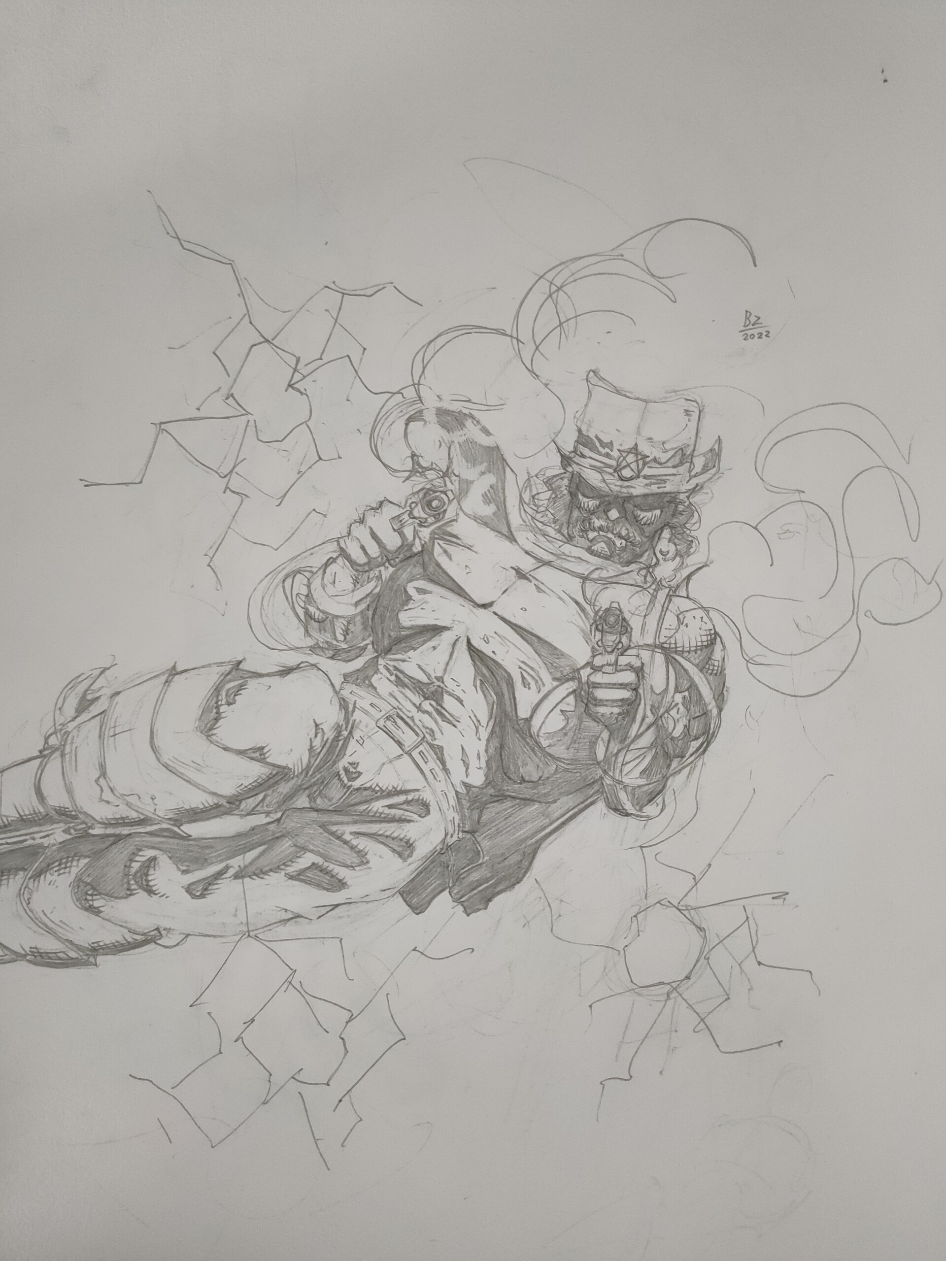 ArtStation - A Western Gunslinger