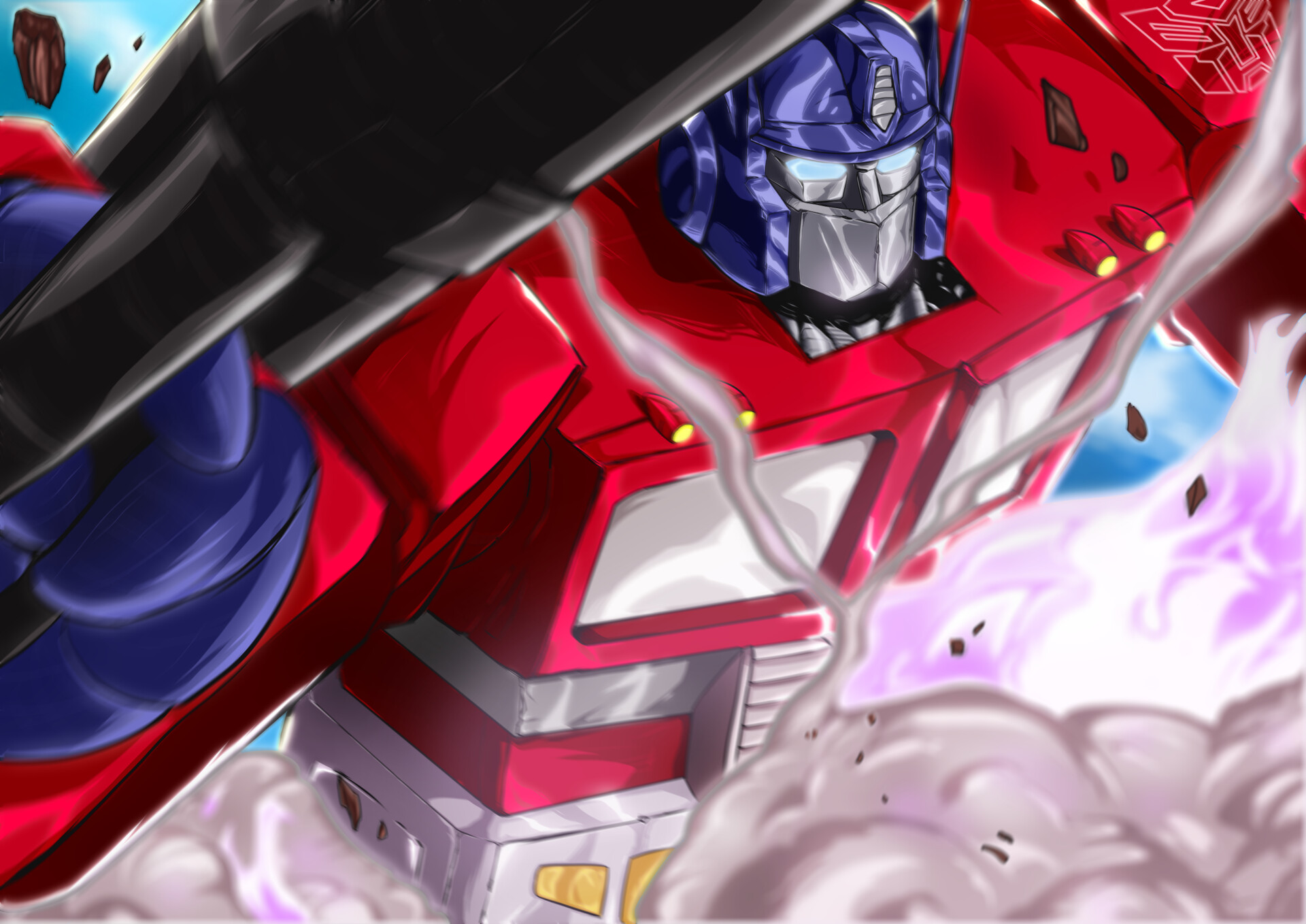 ArtStation - Optimus Prime!