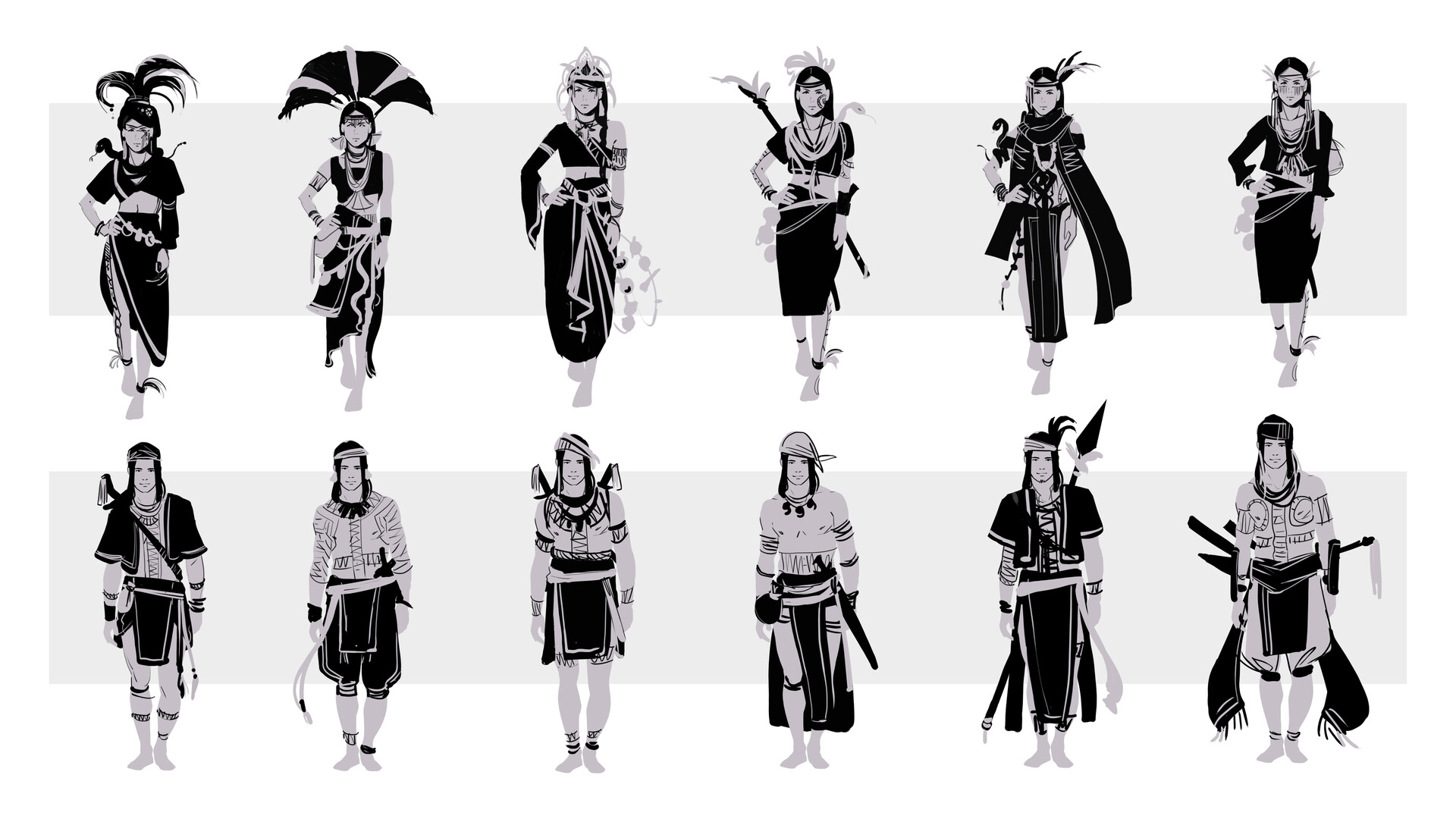 Michelle Lim - Pre-Colonial Philippines Inspired Characters