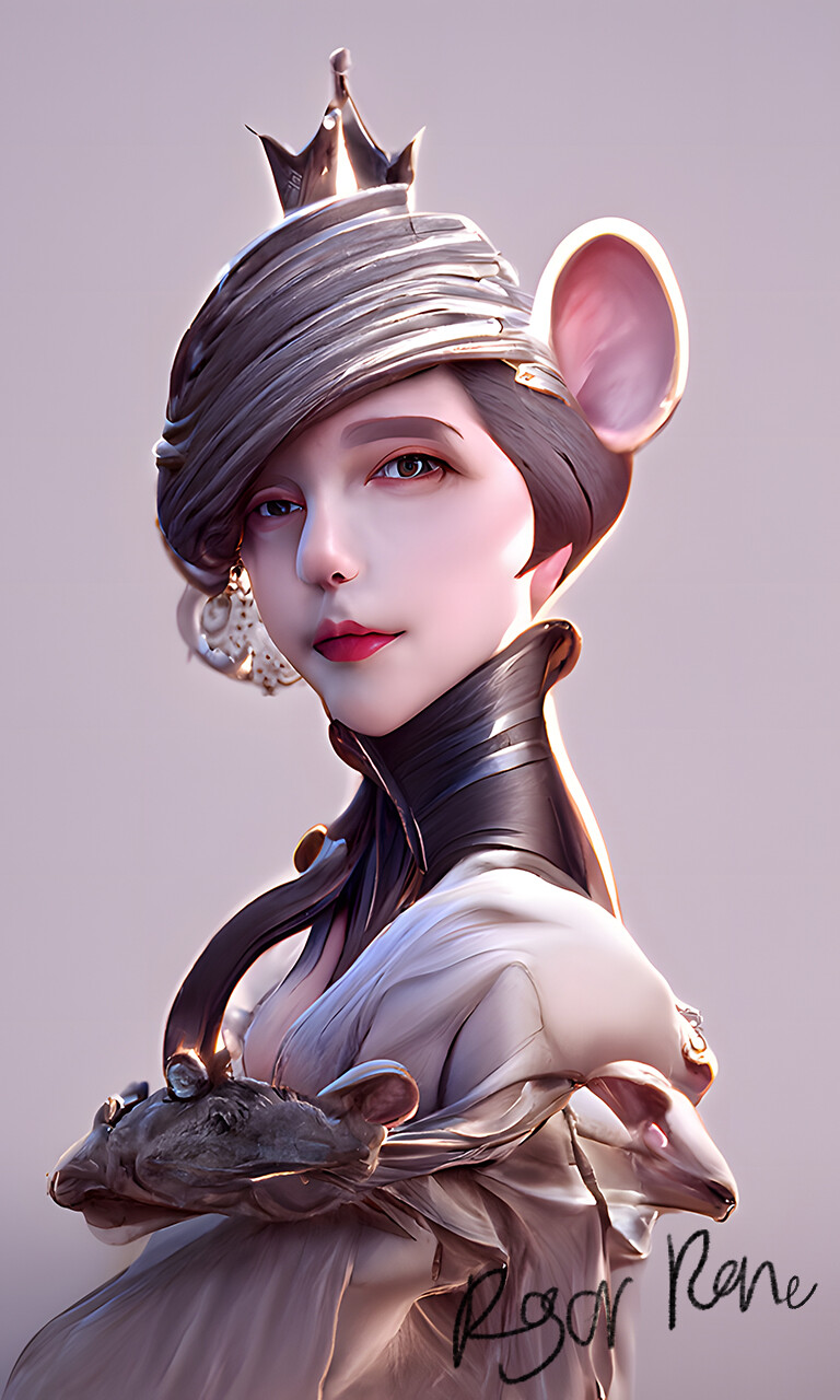 ArtStation - Rat Queen