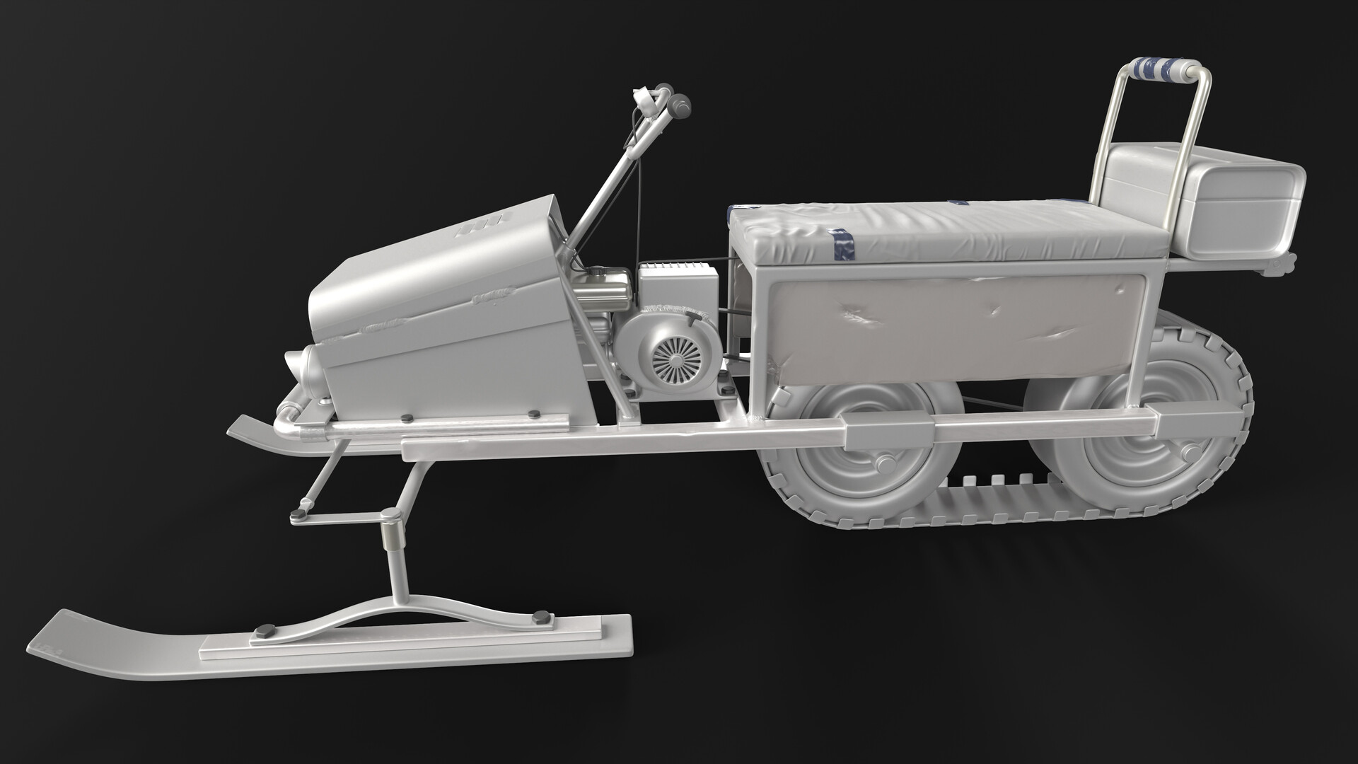 ArtStation - Snow Mobile (Rust)