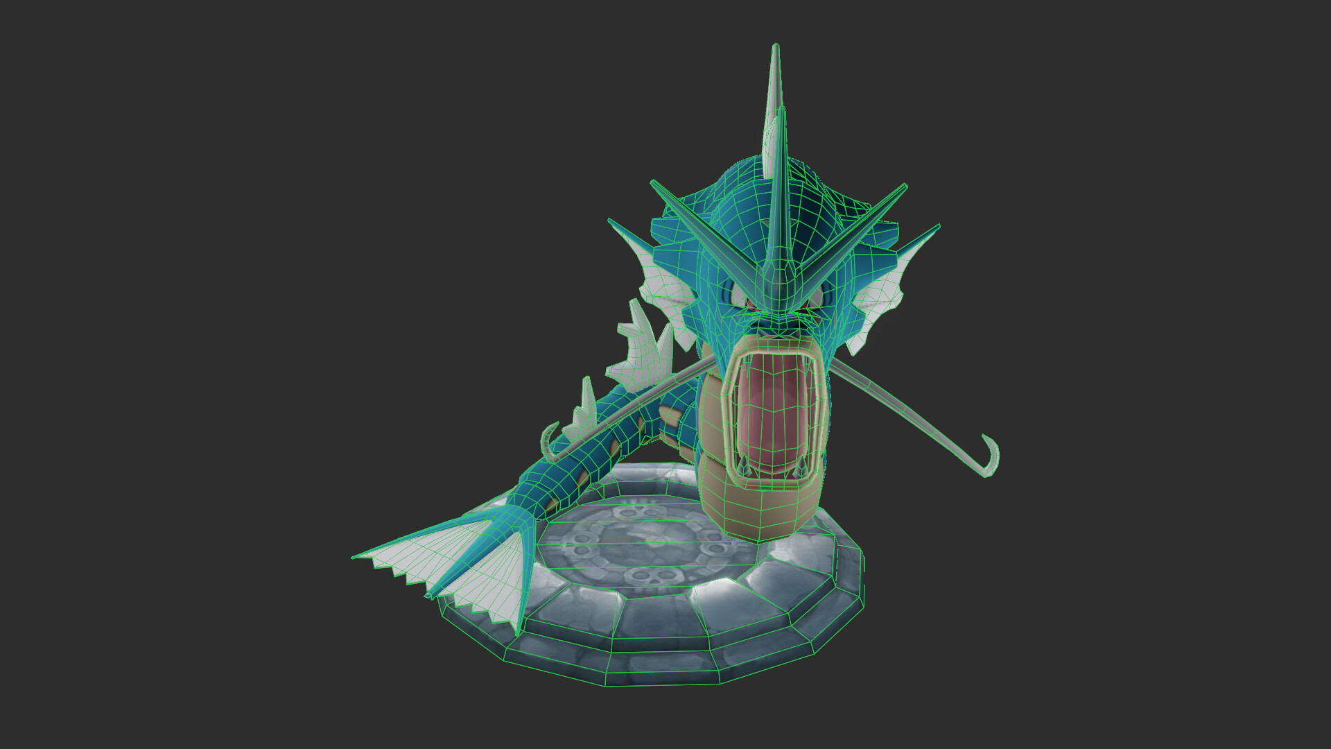 Mayuresh Satam - Pokemon Regialpha Project : Red's Gyarados