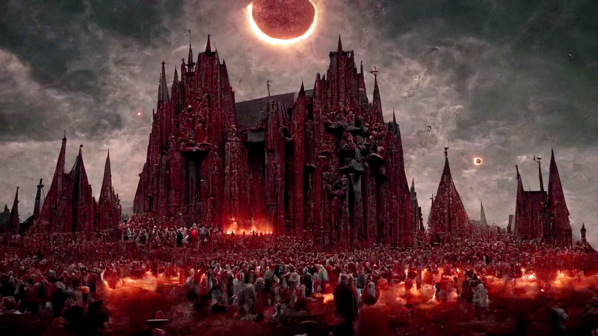 ArtStation - Guests Of Light, The House Of Baphomet