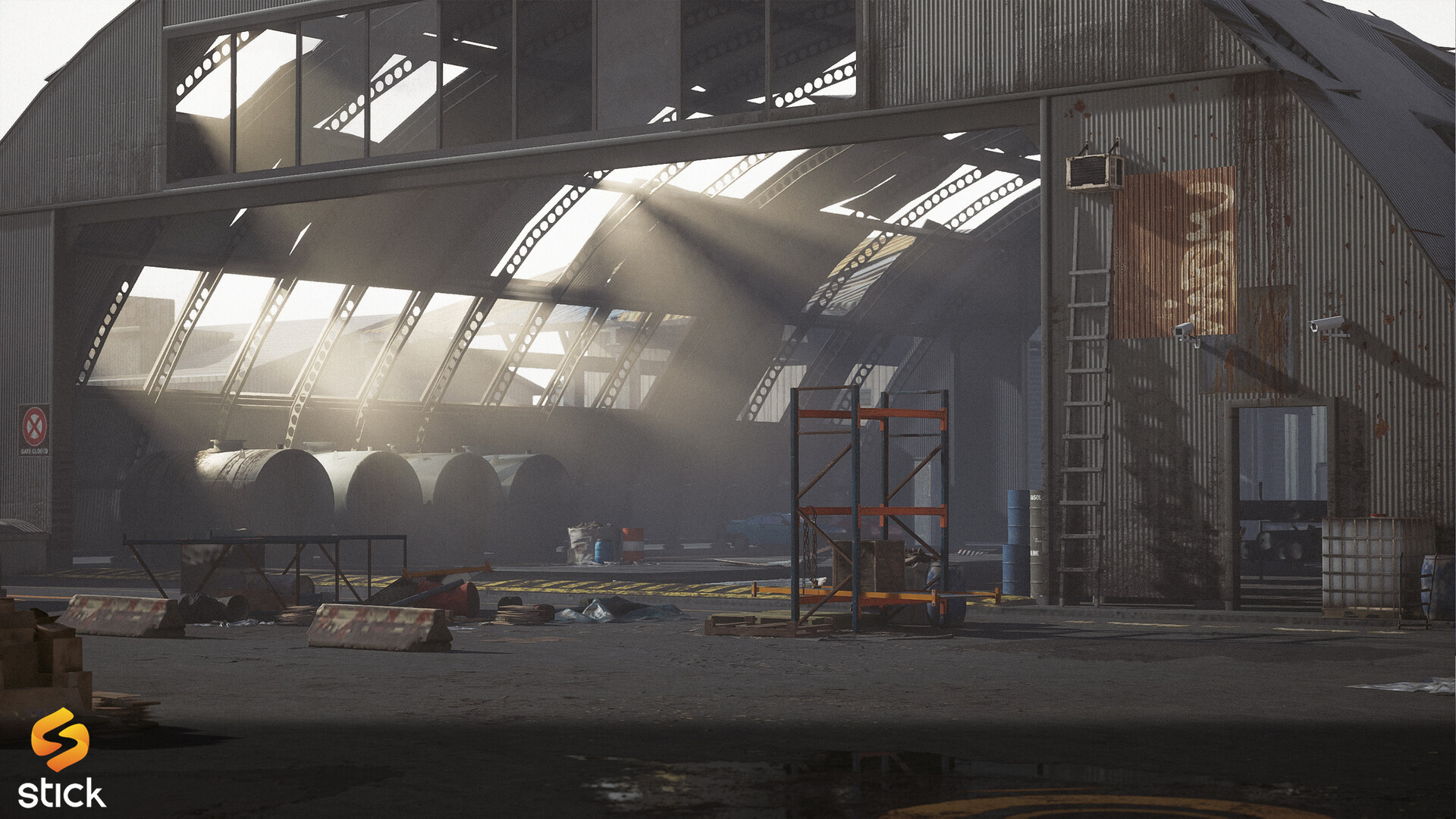 Digital-Stick - Military scene prototype