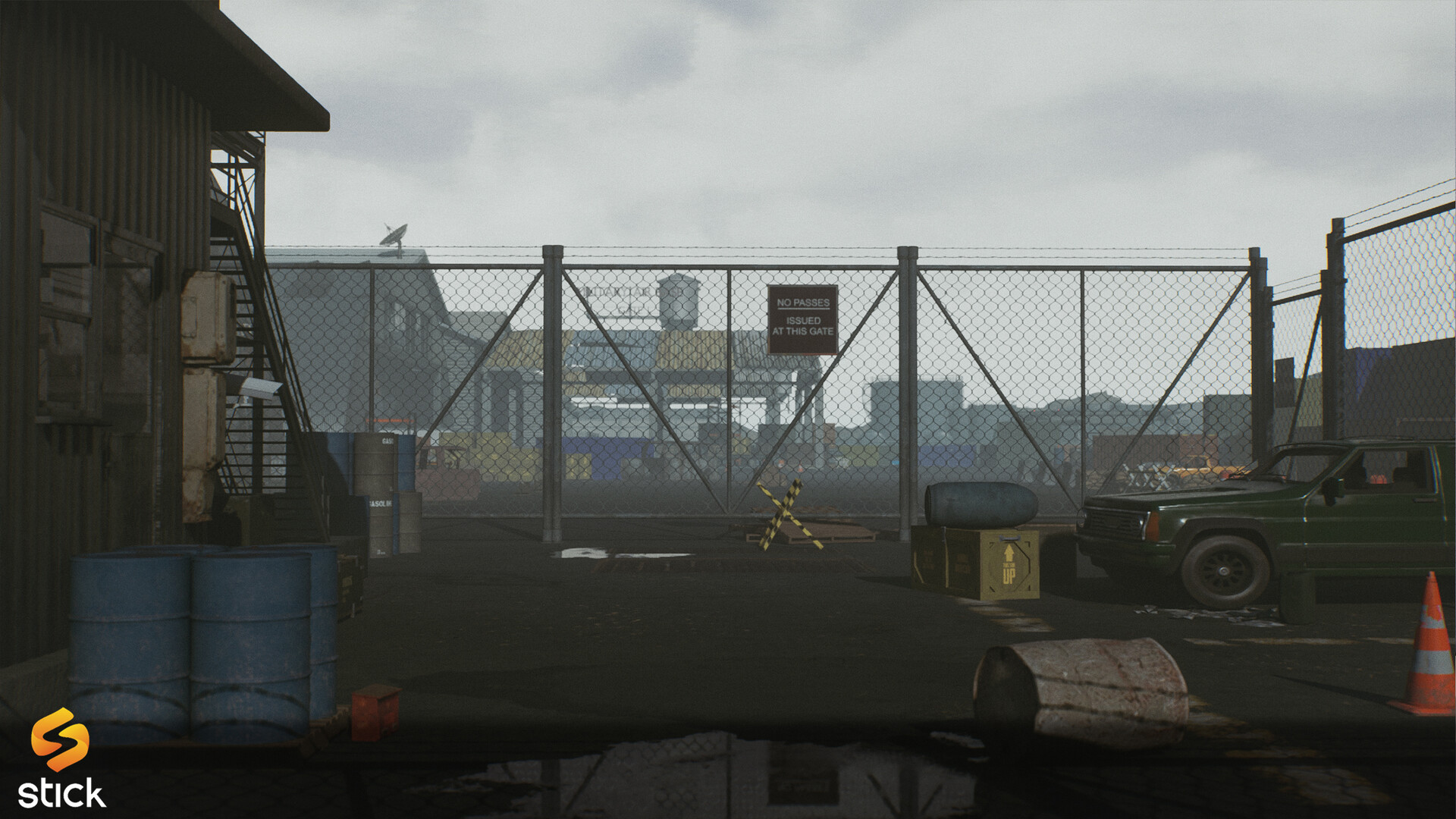 Digital-Stick - Military scene prototype