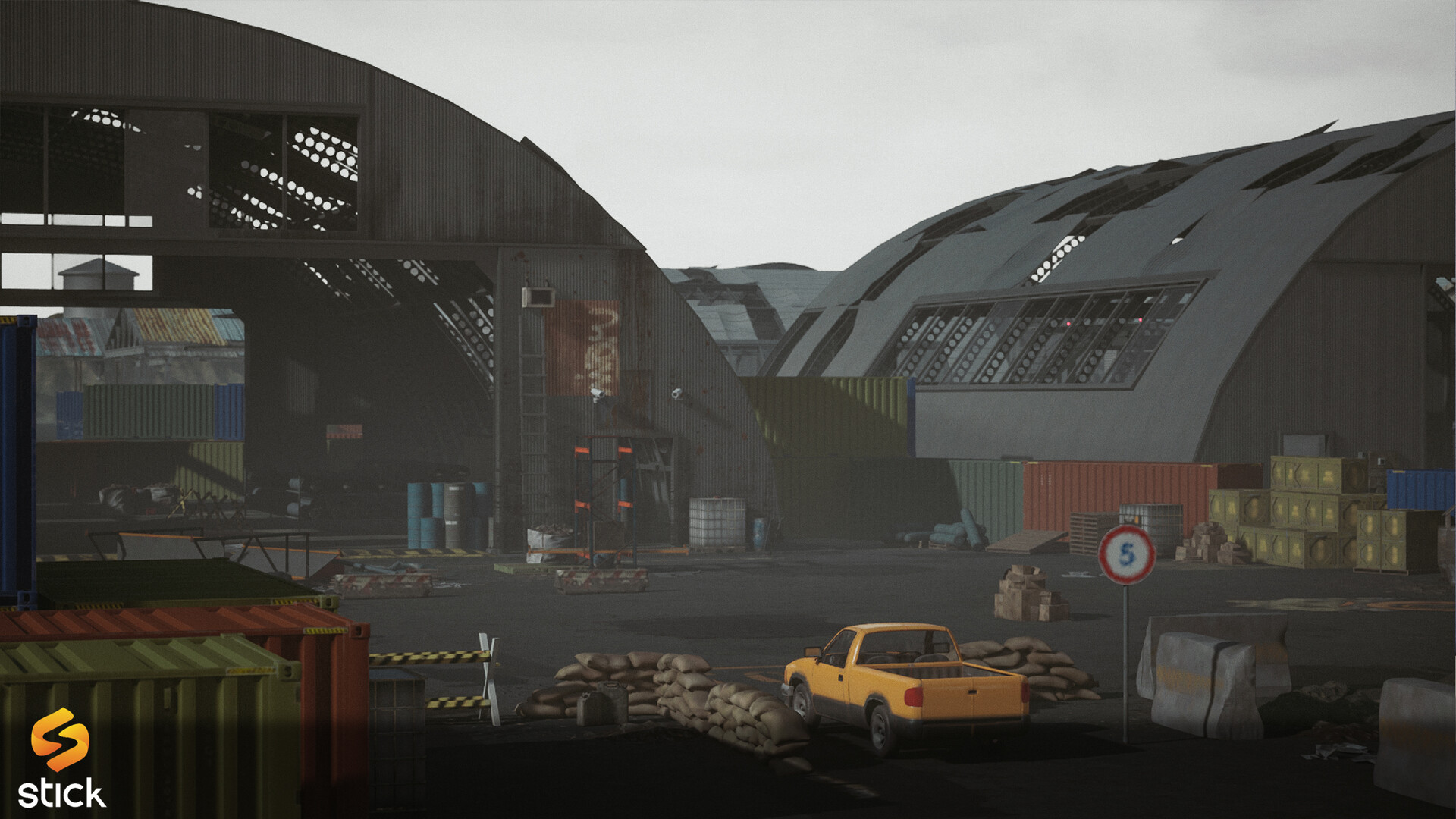 Digital-Stick - Military scene prototype