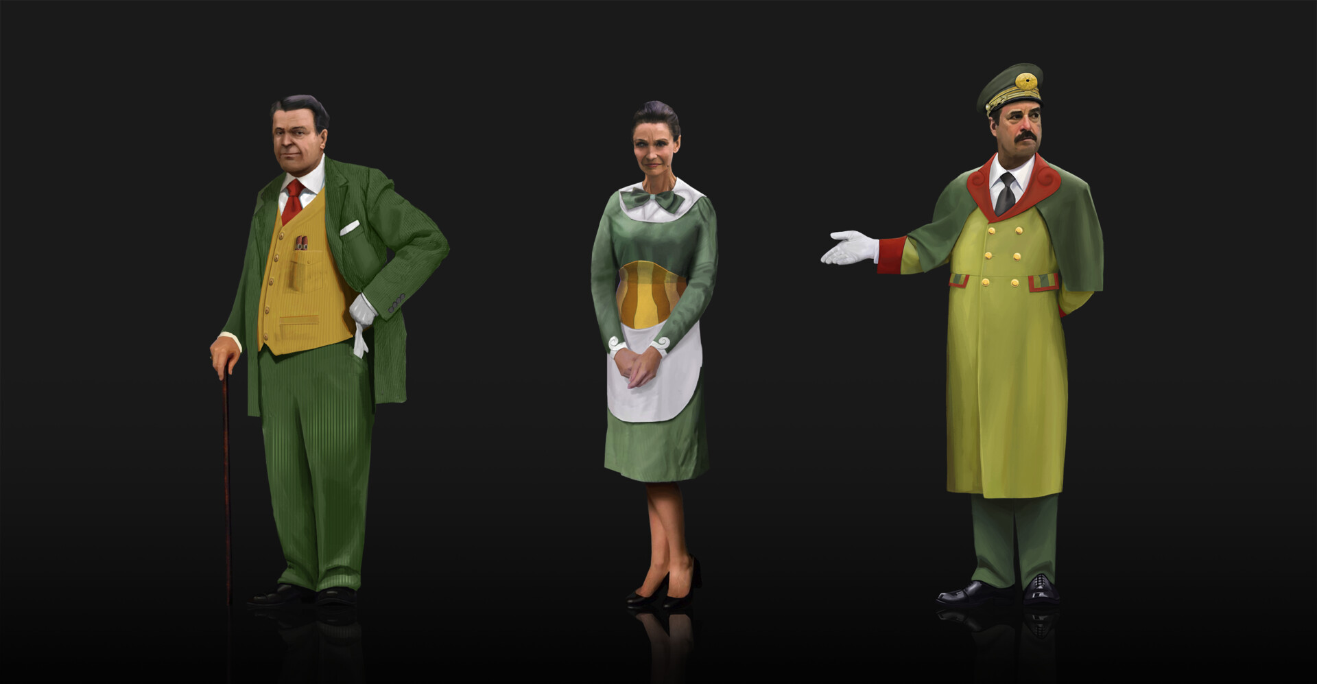 David Alves - Premier Fado pour Hubert - Hotel Staff