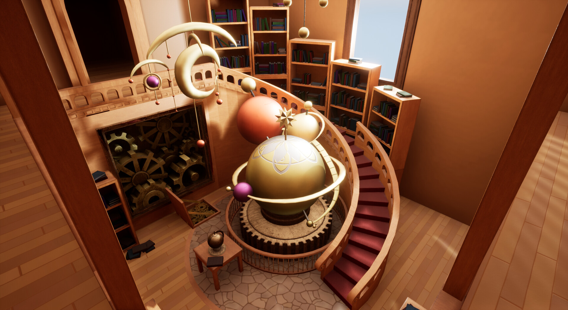 ArtStation - Fantasy Star Room